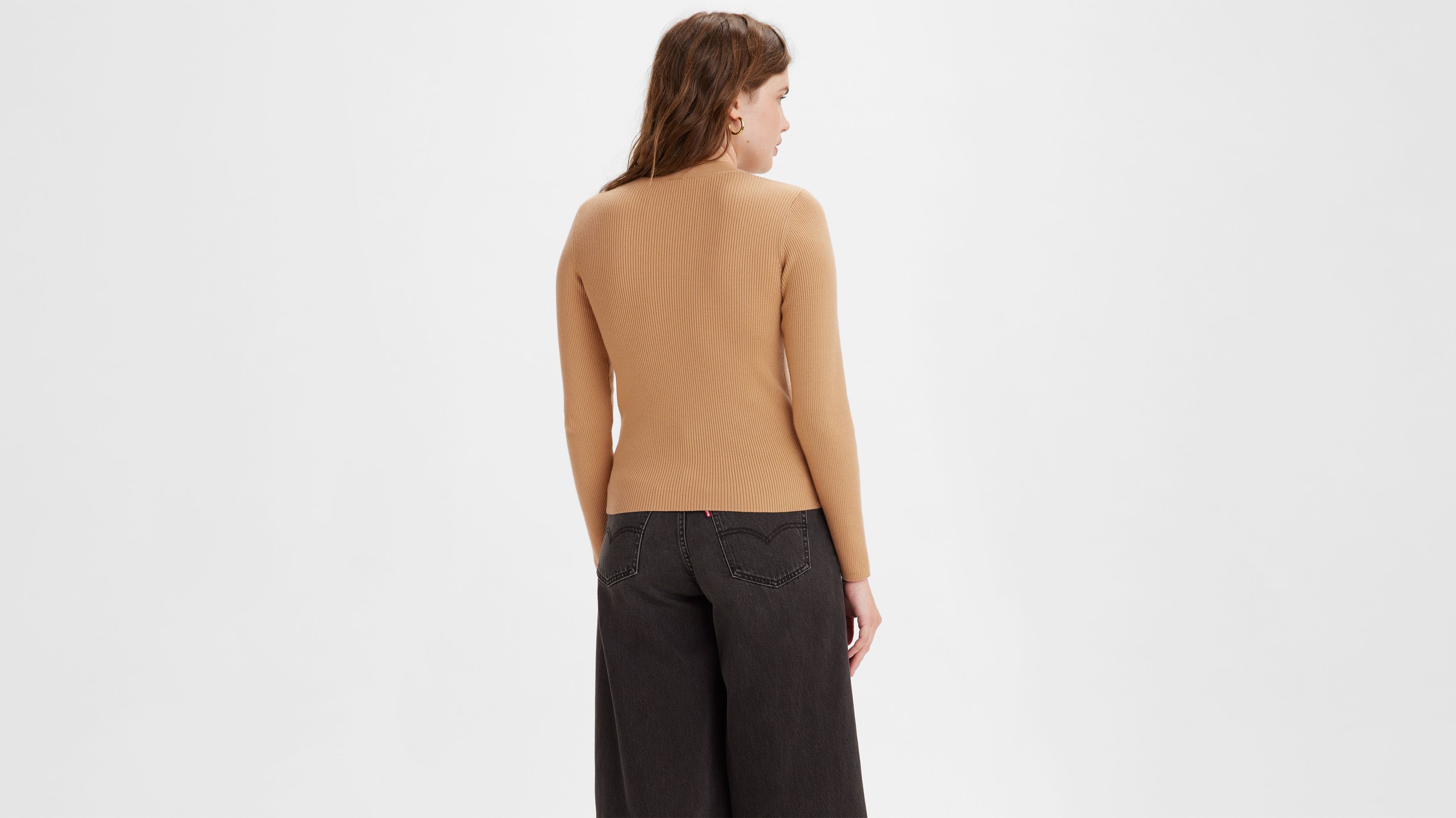 Crewneck Rib Sweater - Brown | Levi's® US