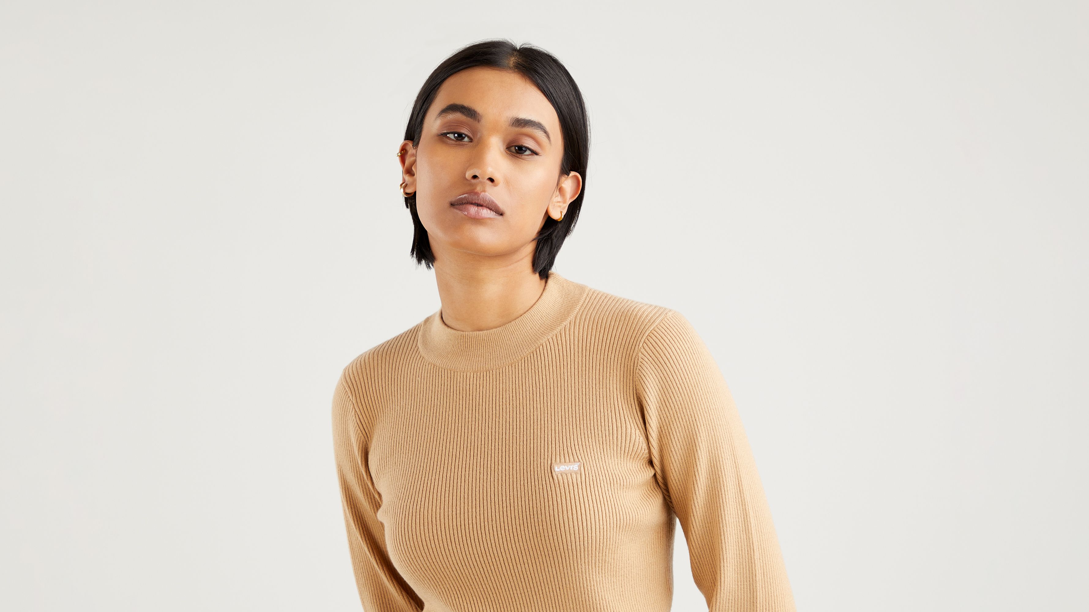 Crewneck Rib Sweater - Brown | Levi's® US