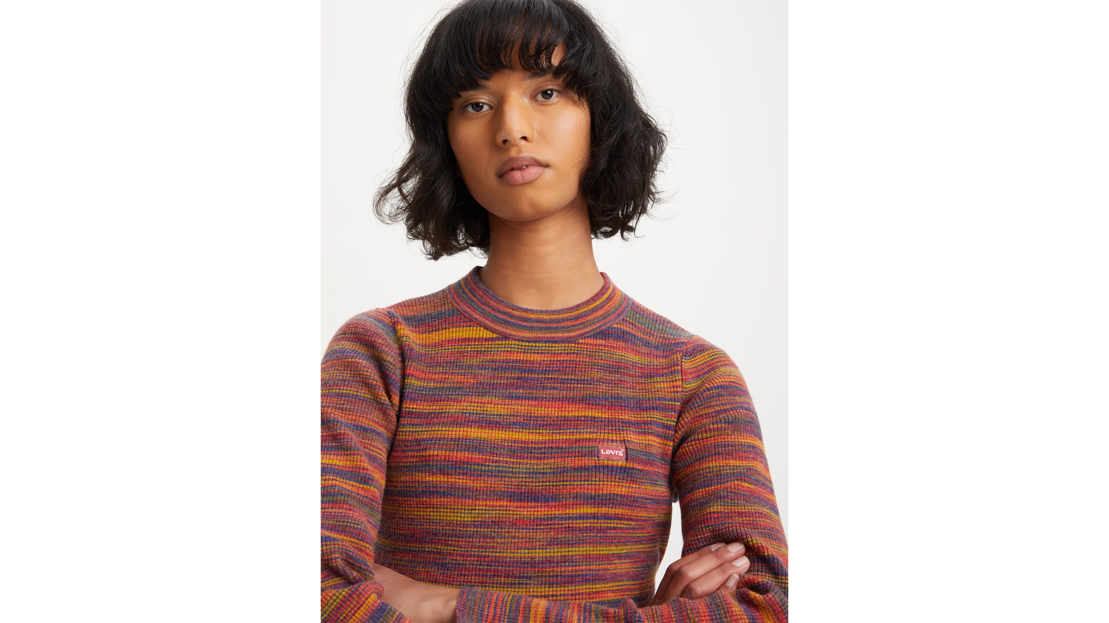 Crewneck Rib Sweater - Red | Levi's® CZ