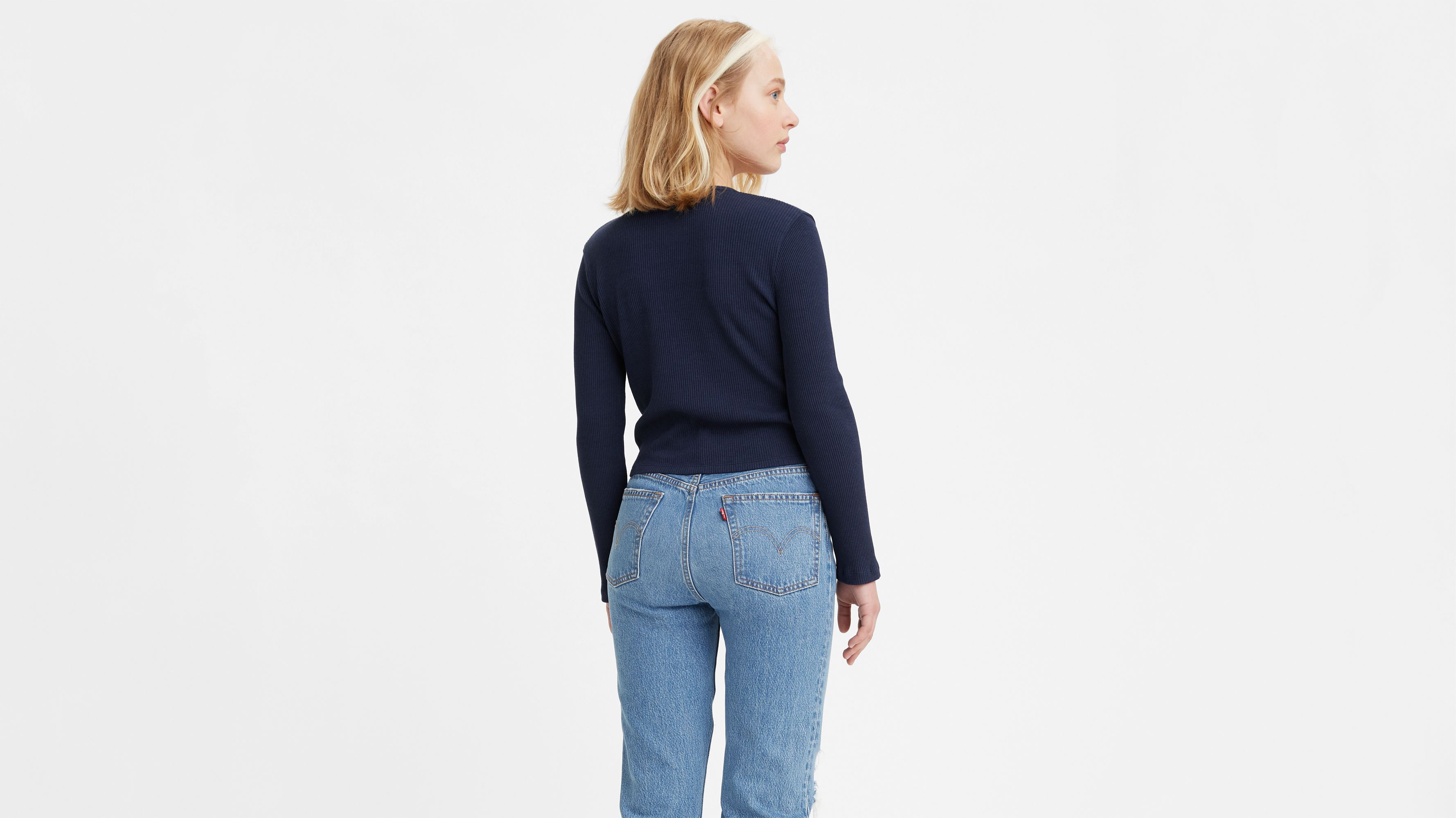 Demi Button-up Cardigan - Blue | Levi's® CA