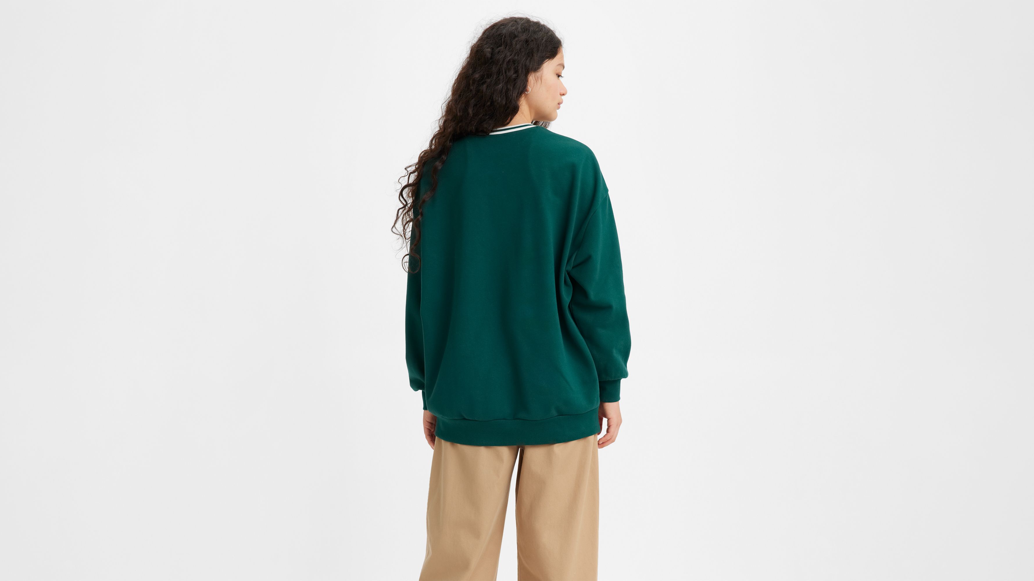 Sweat-shirt Graphique À Col Rond Prism - Vert | Levi's® FR