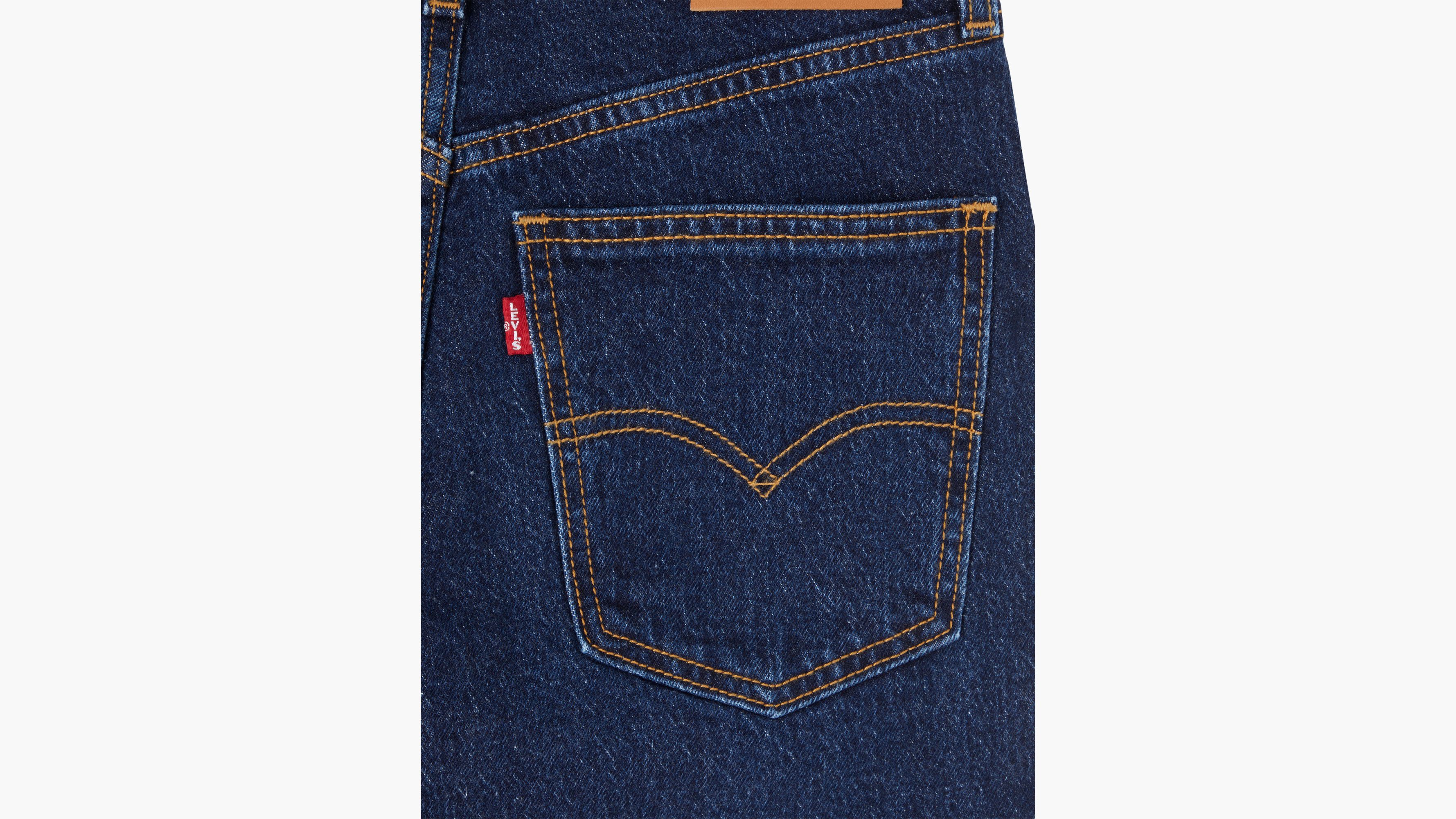 70's High Slim Straight Jeans - Blue | Levi's® CH