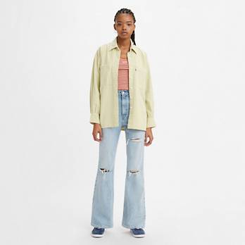 70's High Rise Flare Women's Jeans - Light Wash | Levi's® US 70's High Rise Flare Women's Jeans - Light Wash | Levi's® US