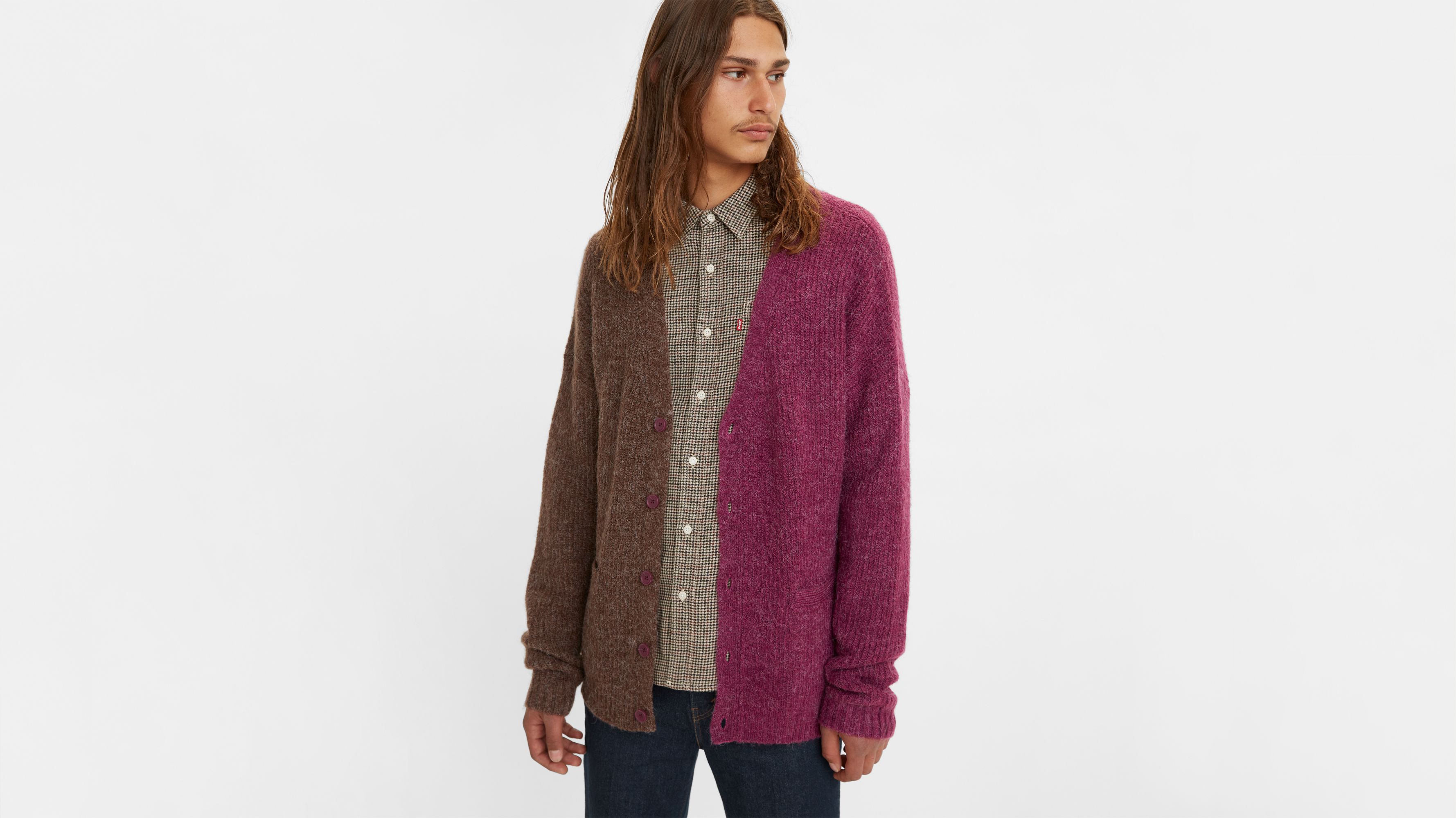 Split Coit Boxy Cardigan - Red | Levi's® US