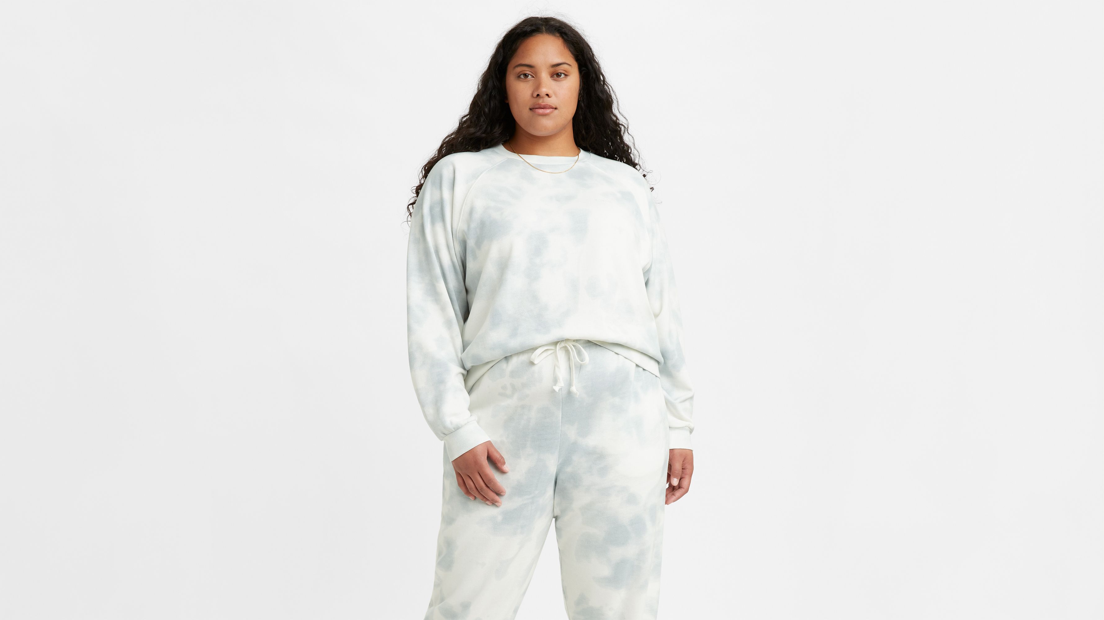 Vintage Raglan Crew (plus) - Blue | Levi's® GB