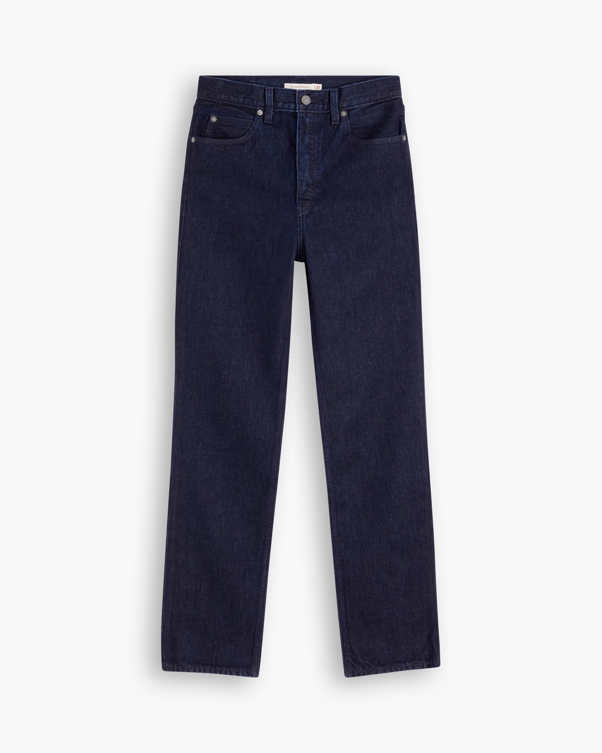 Levi's® Wellthread® '70s High Straight Women's Jeans - Dark Levi's® Wellthread® '70s High Straight Women's Jeans - Dark
