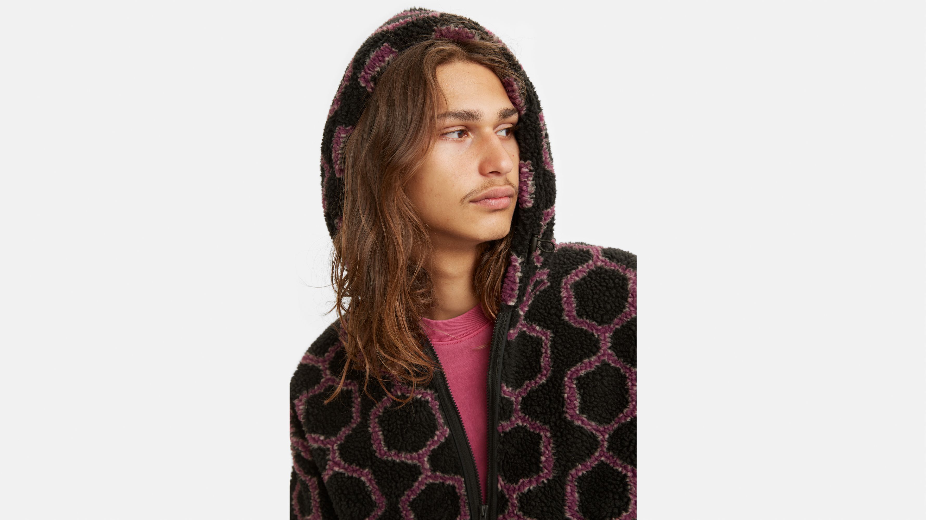 Cozy Half Zip Hoodie - Black | Levi's® CA