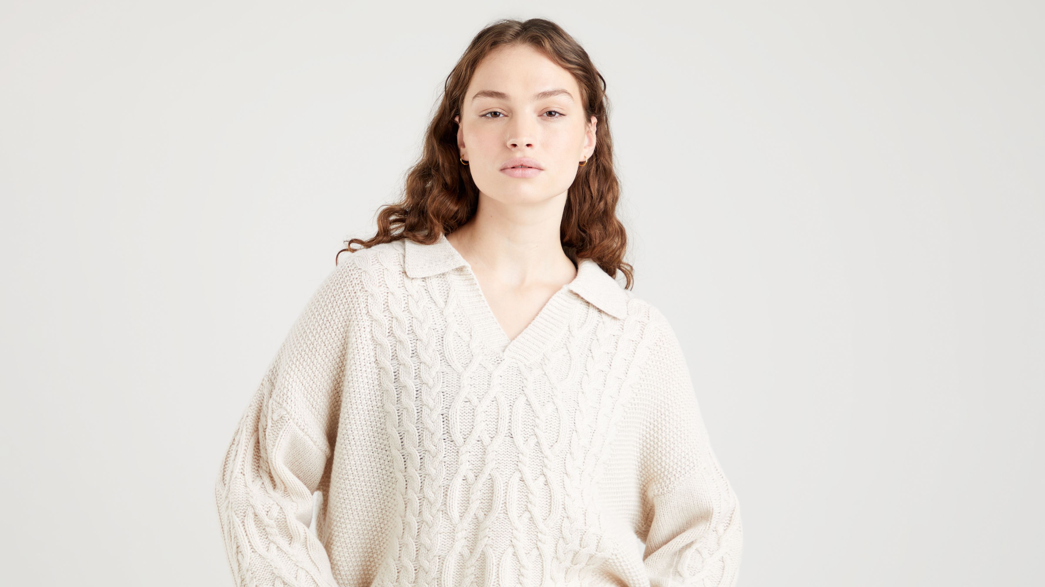 Levis fisherman sweater store