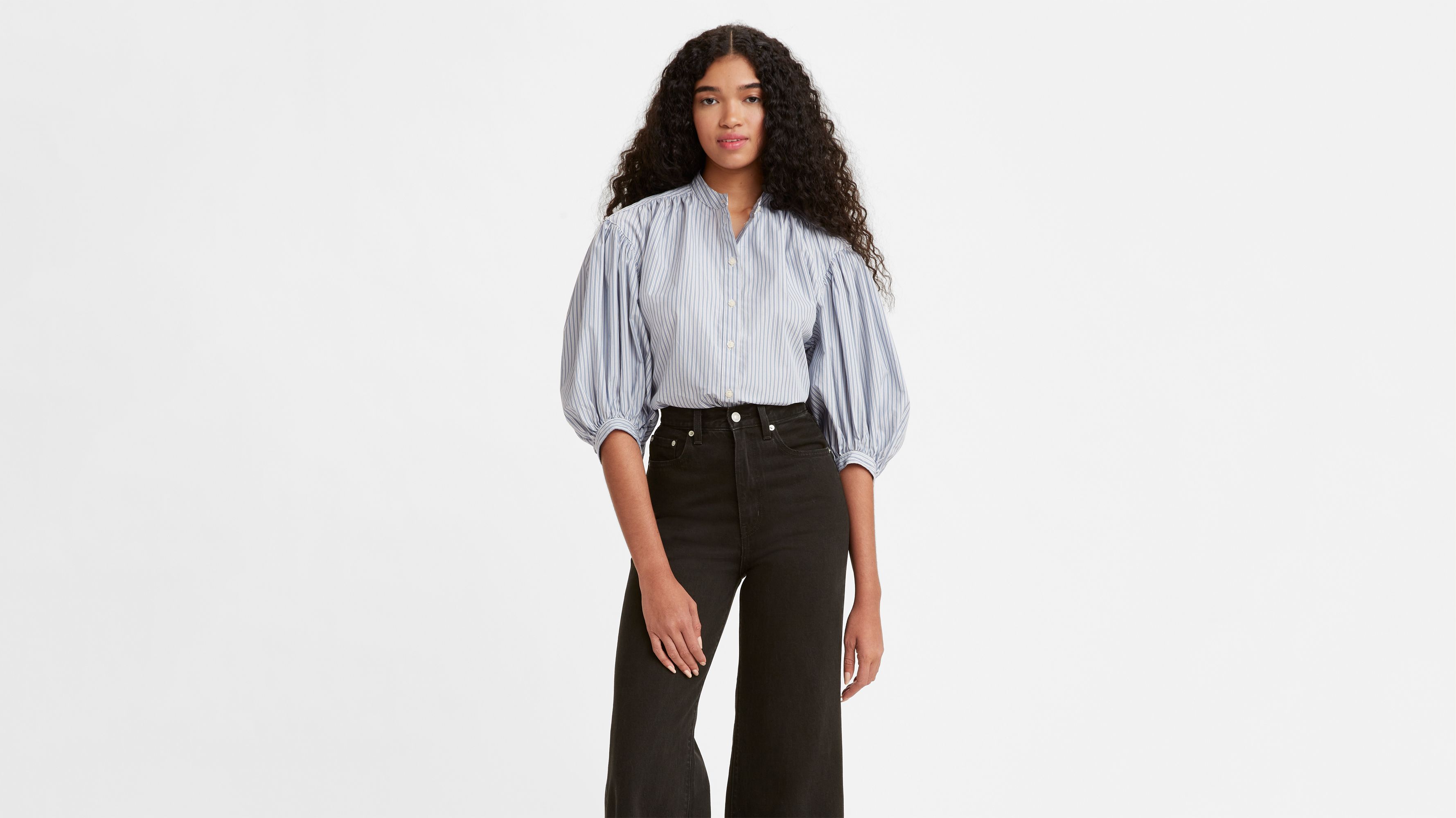 Leyla Blouse - Blue | Levi's® US