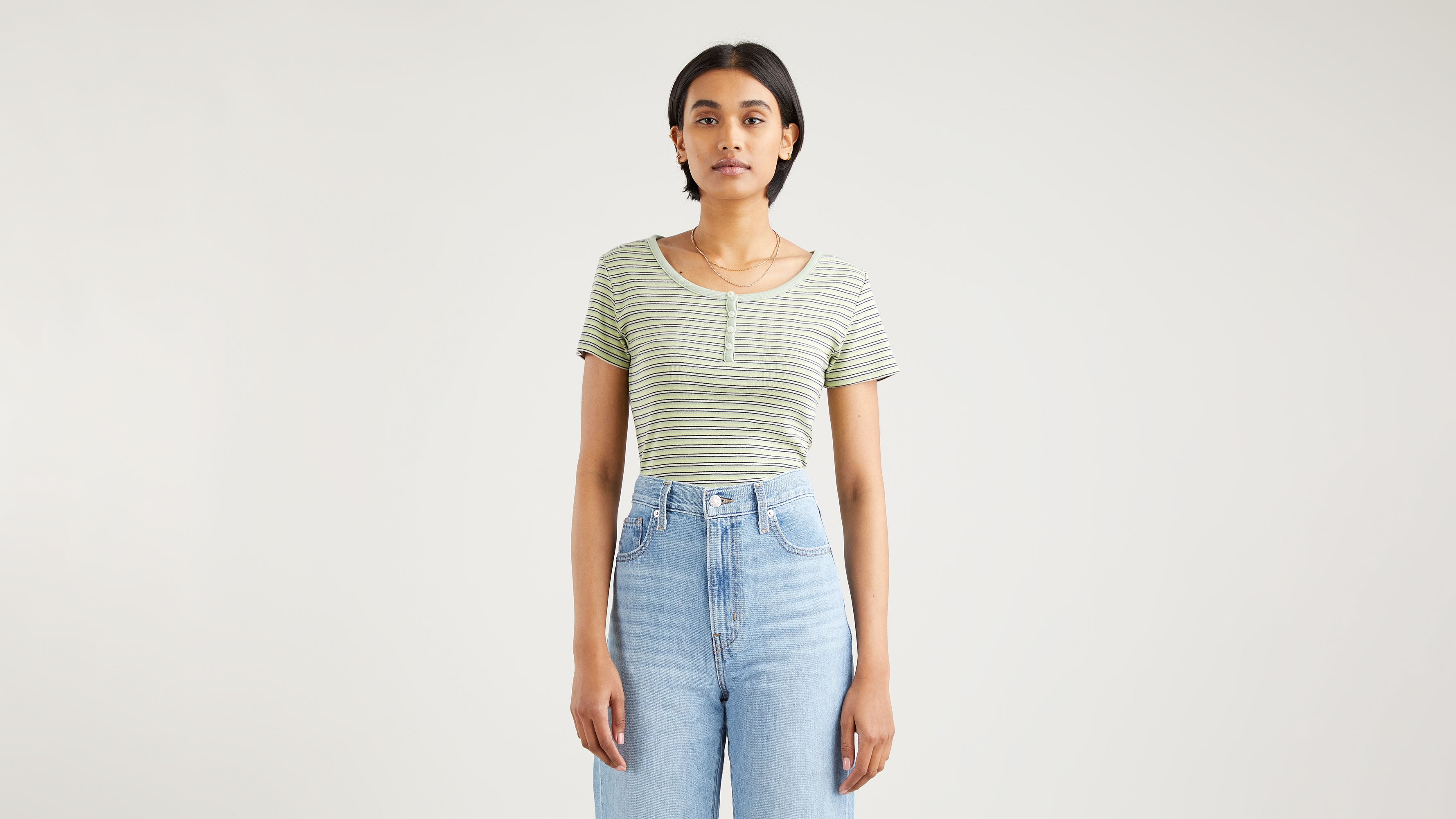 Pepper Henley Tee - Multi Colour | Levi's® CZ