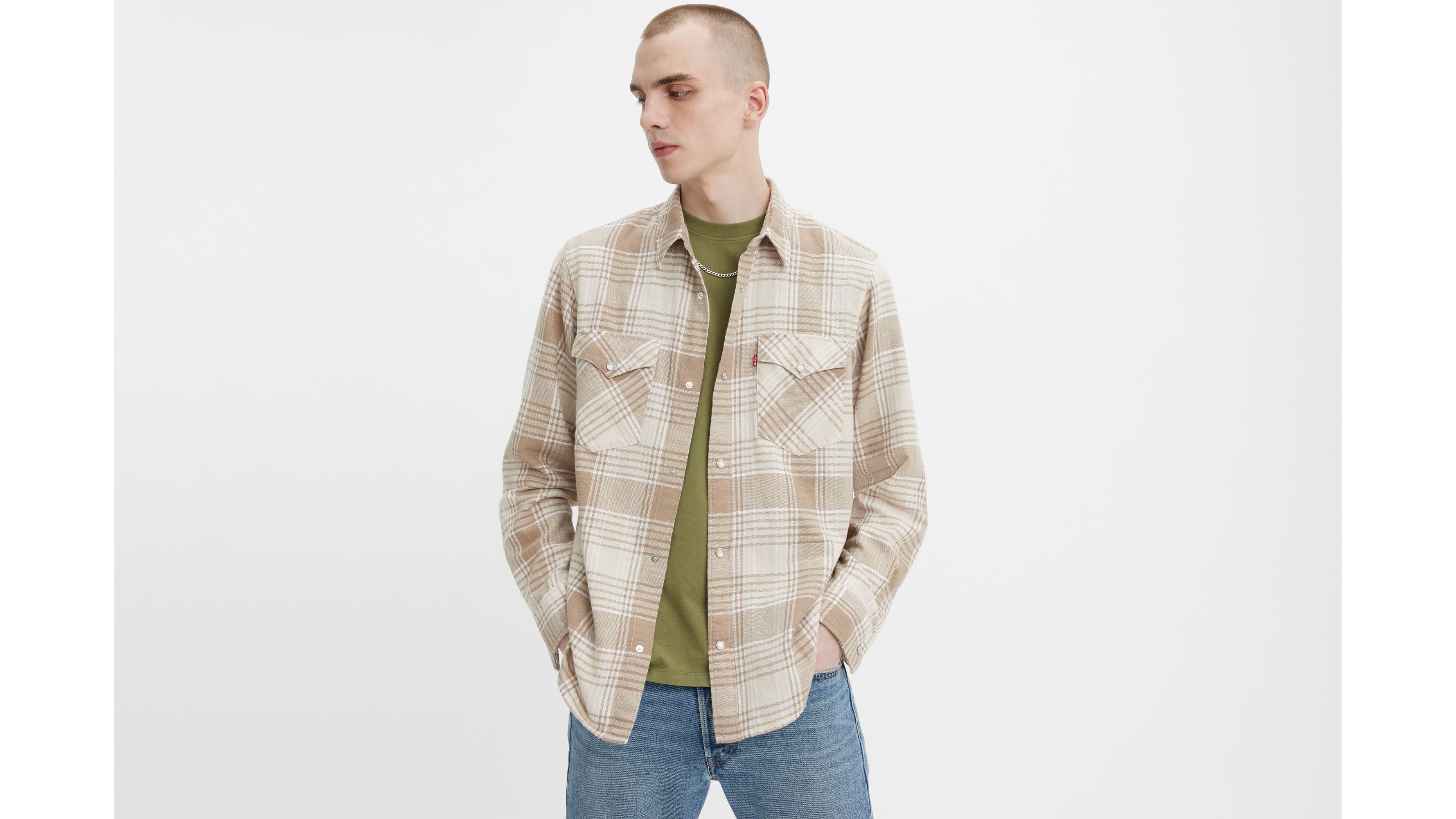 Relaxed Fit Western Shirt - Brown | Levi's® CA