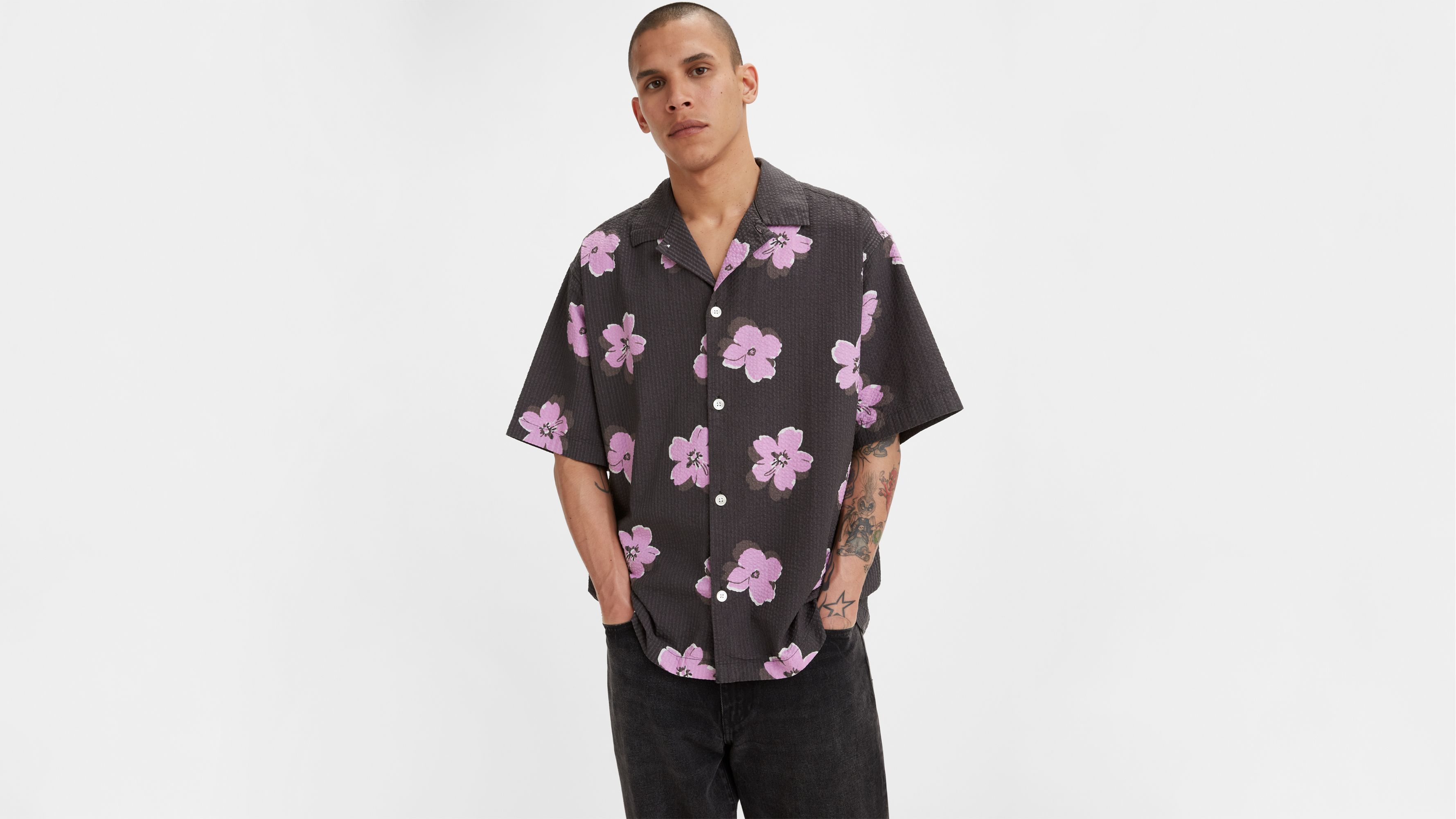 Slouchy Shirt - Black | Levi's® IT