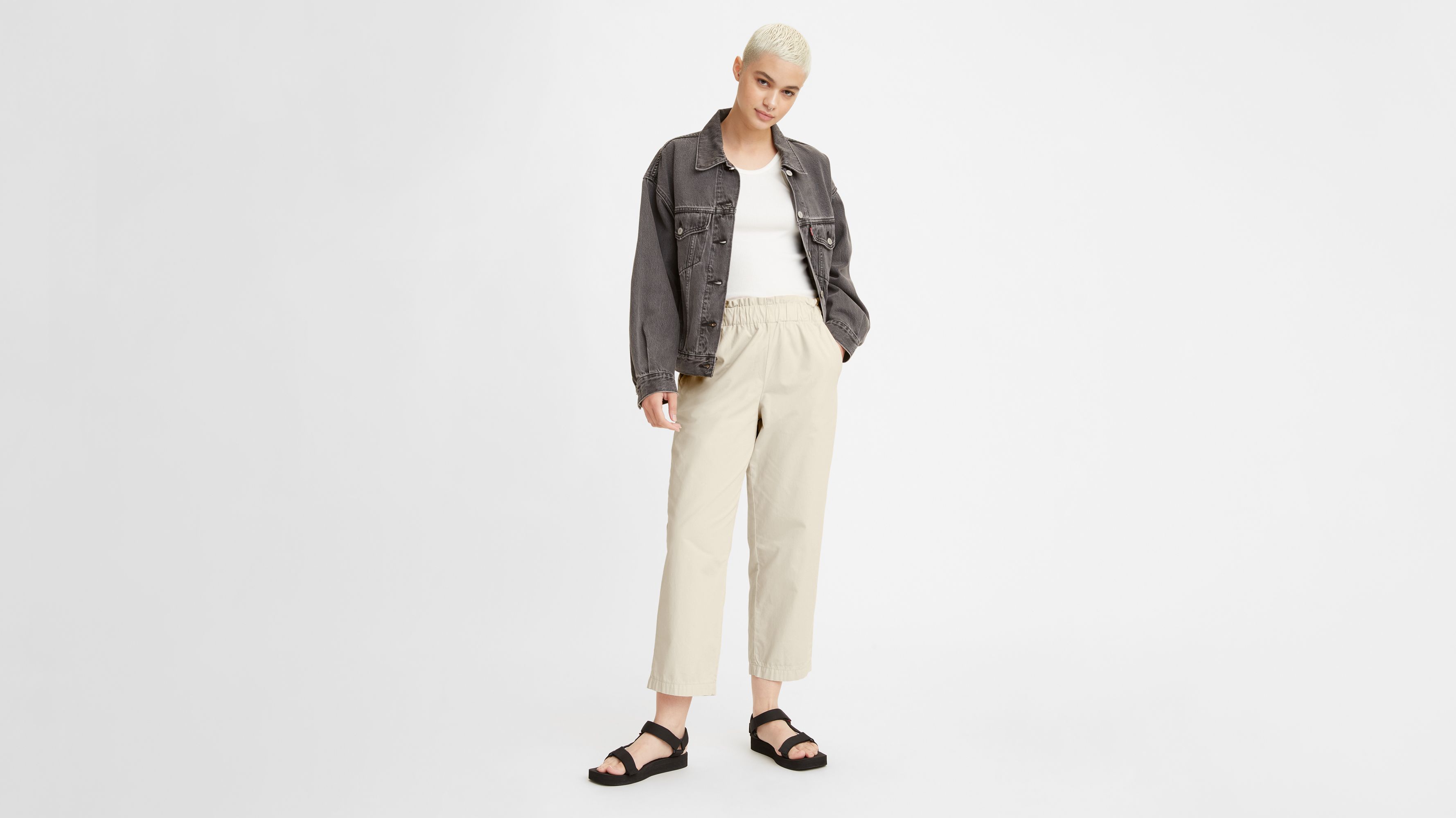 Scrunchie Women's Pants - White | Levi's® US