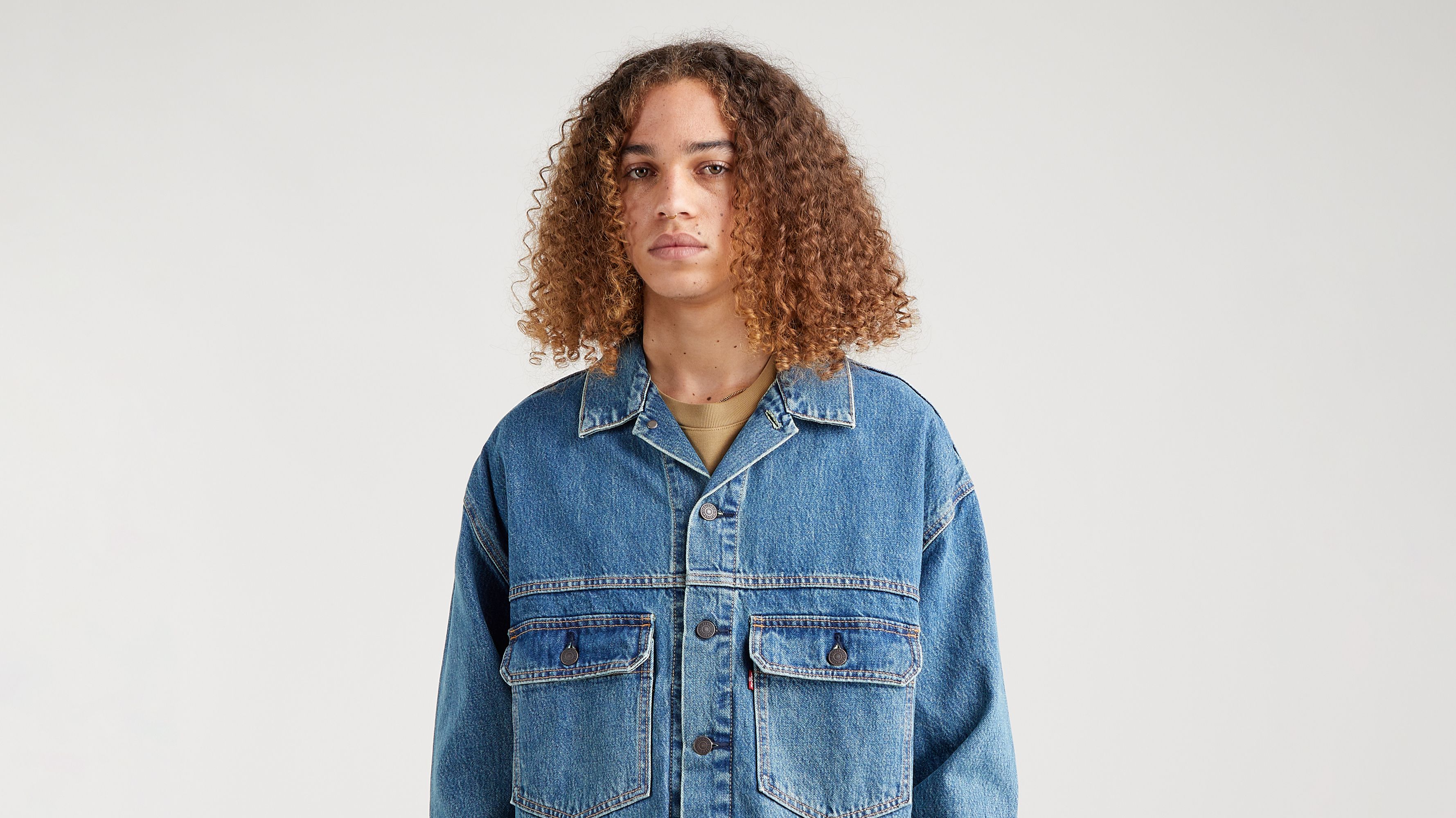Stay Loose Type Ii Trucker Jacket - Blue | Levi's® SM