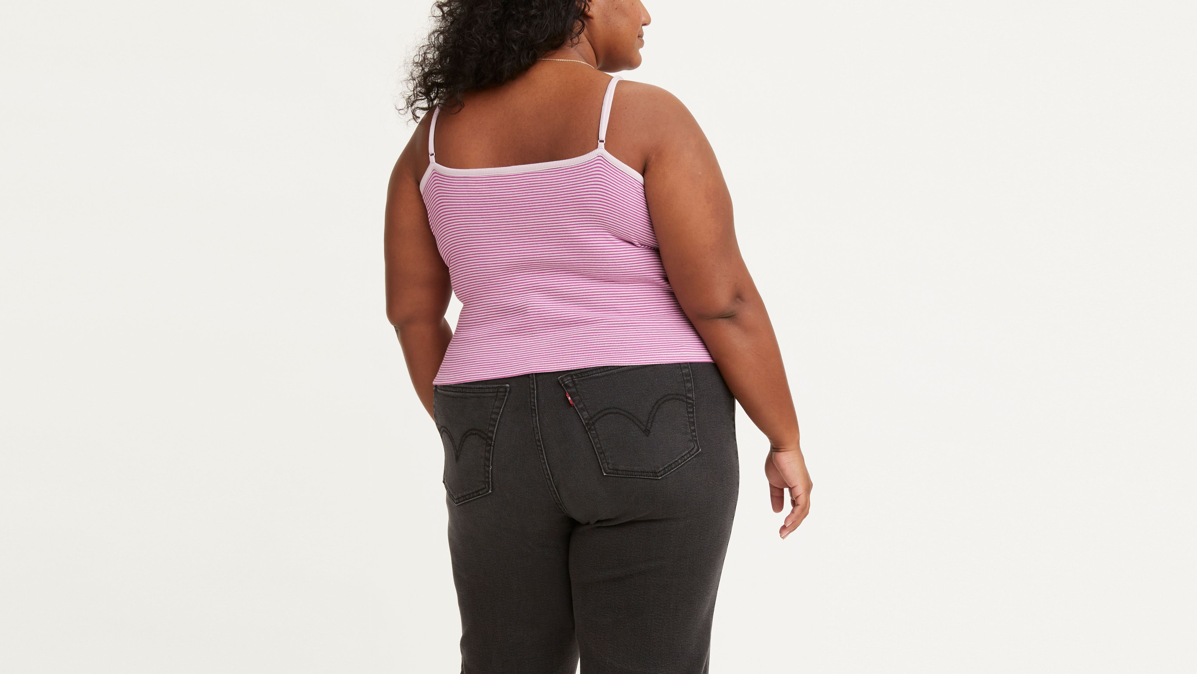 Velma Cropped Tank Top (plus Size) - Pink | Levi's® US