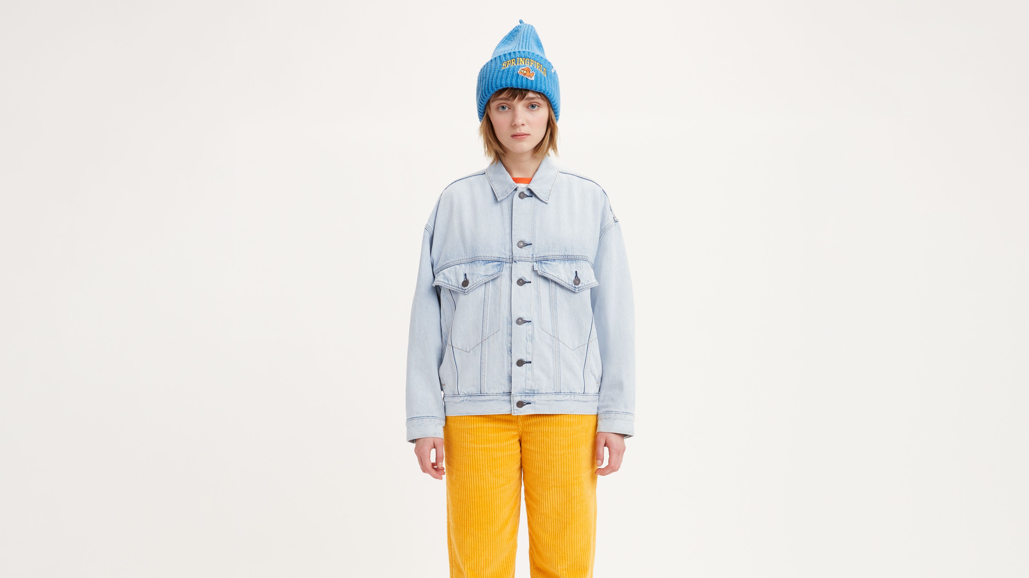 The Simpsons™ X Levi’s® Trucker Jacket - Blue | Levi's® AD