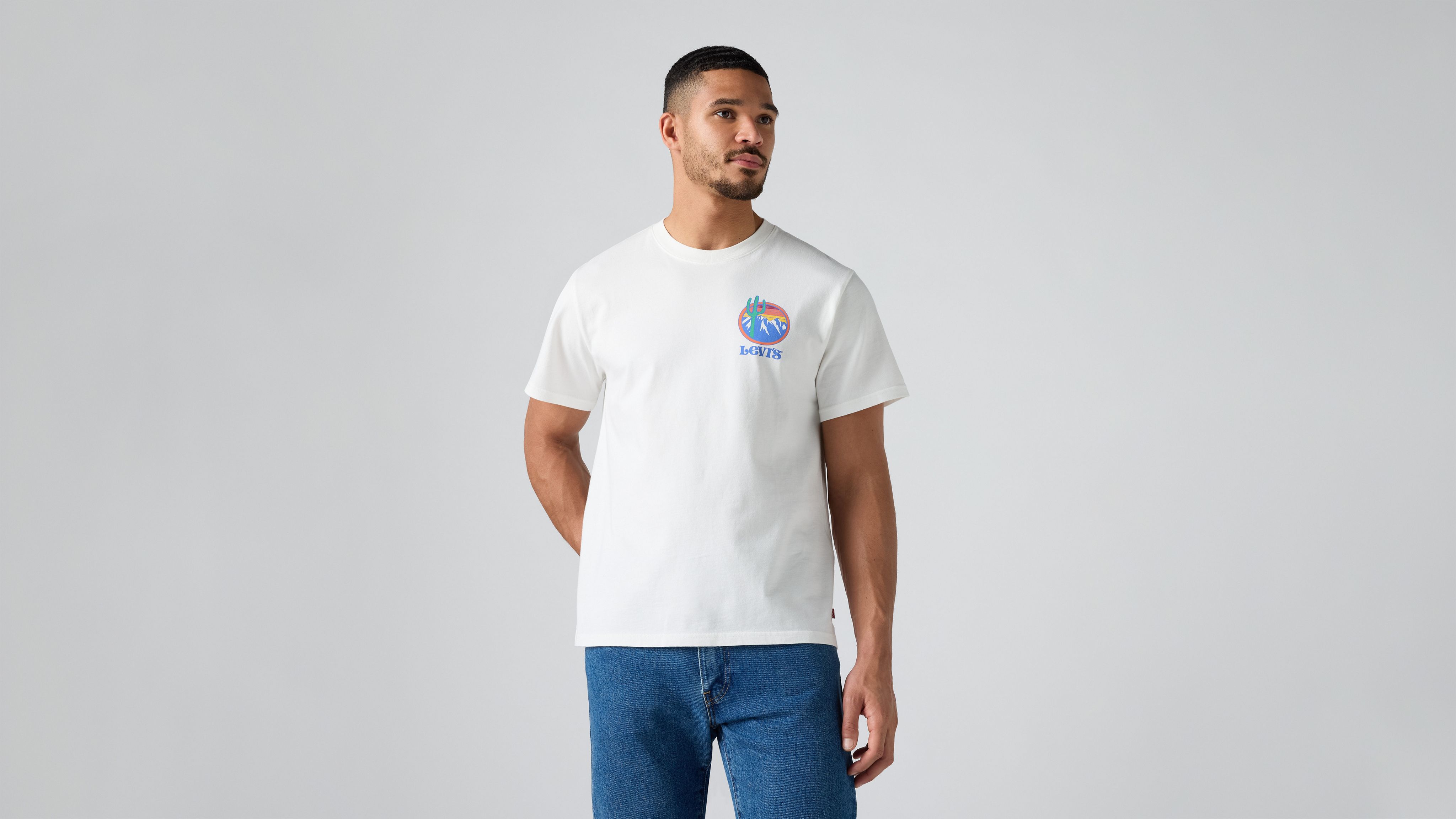 Relaxed Fit Tee - Neutral | Levi's® SE