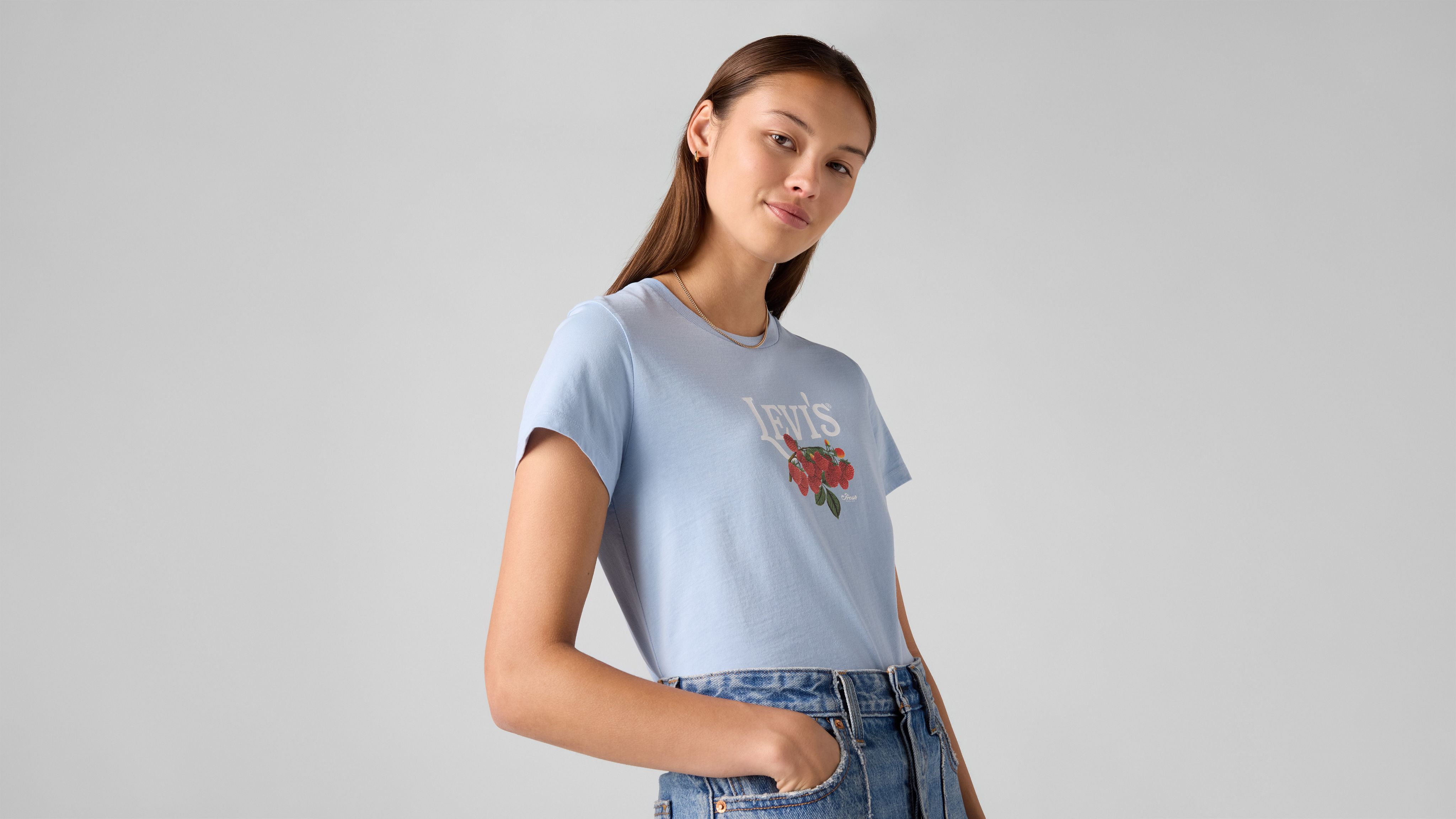 The Perfect Tee - Blue | Levi's® BE