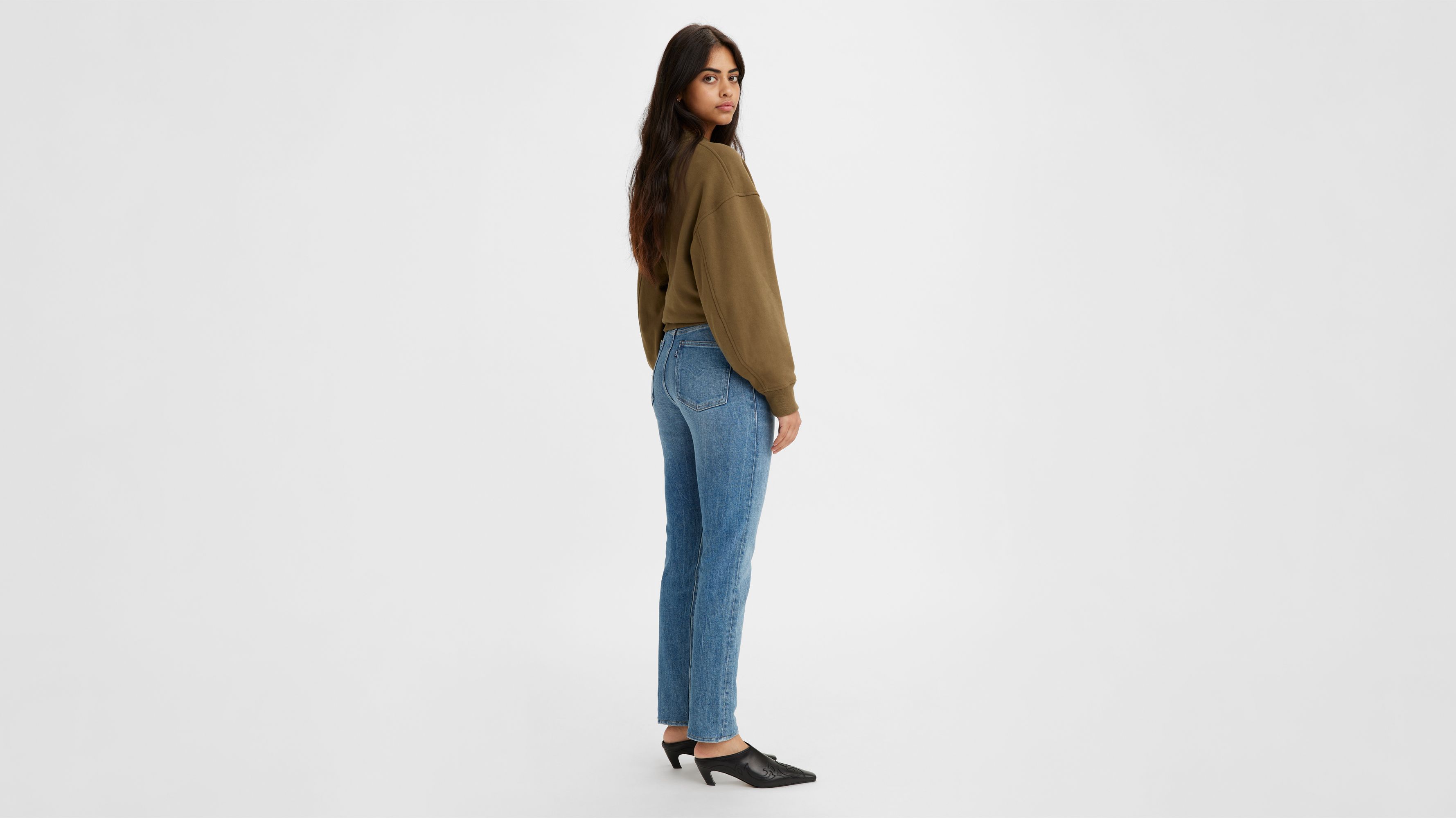 High Rise Slim Fit Women's Jeans - Medium Wash | Levi's® US