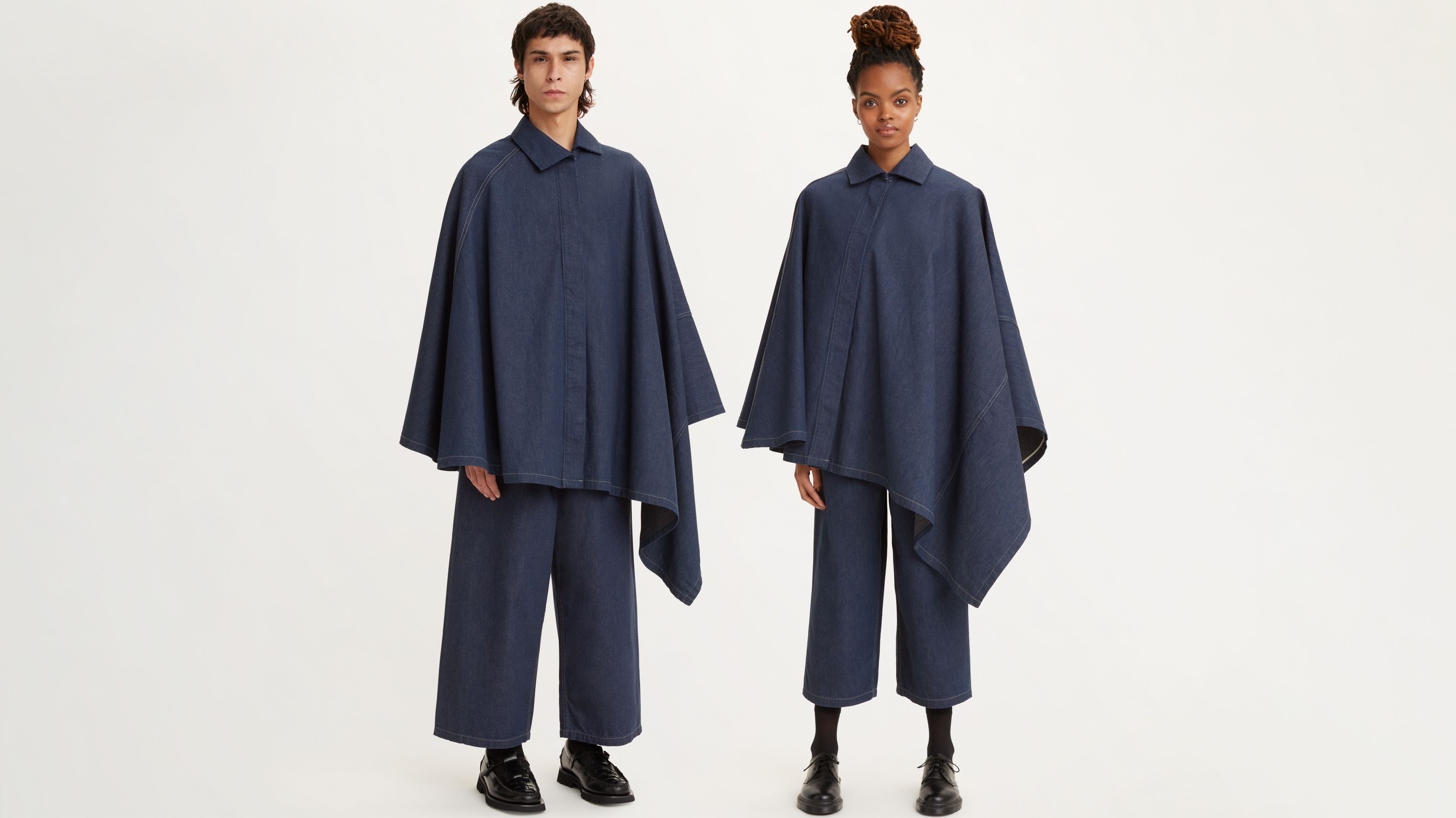 Denim Family Cape - Dark Wash | Levi's® US