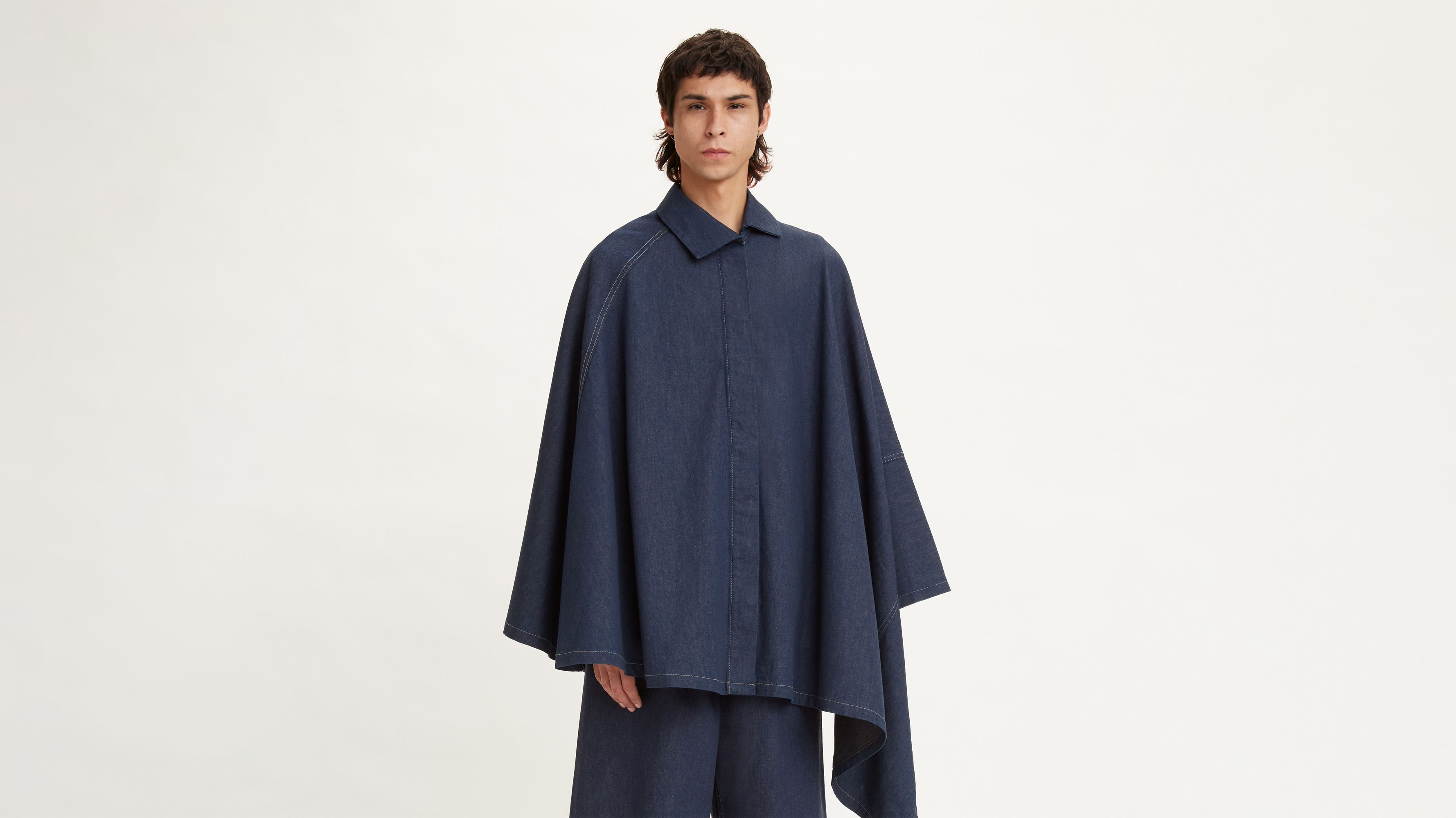 Denim Family Cape - Dark Wash | Levi's® US