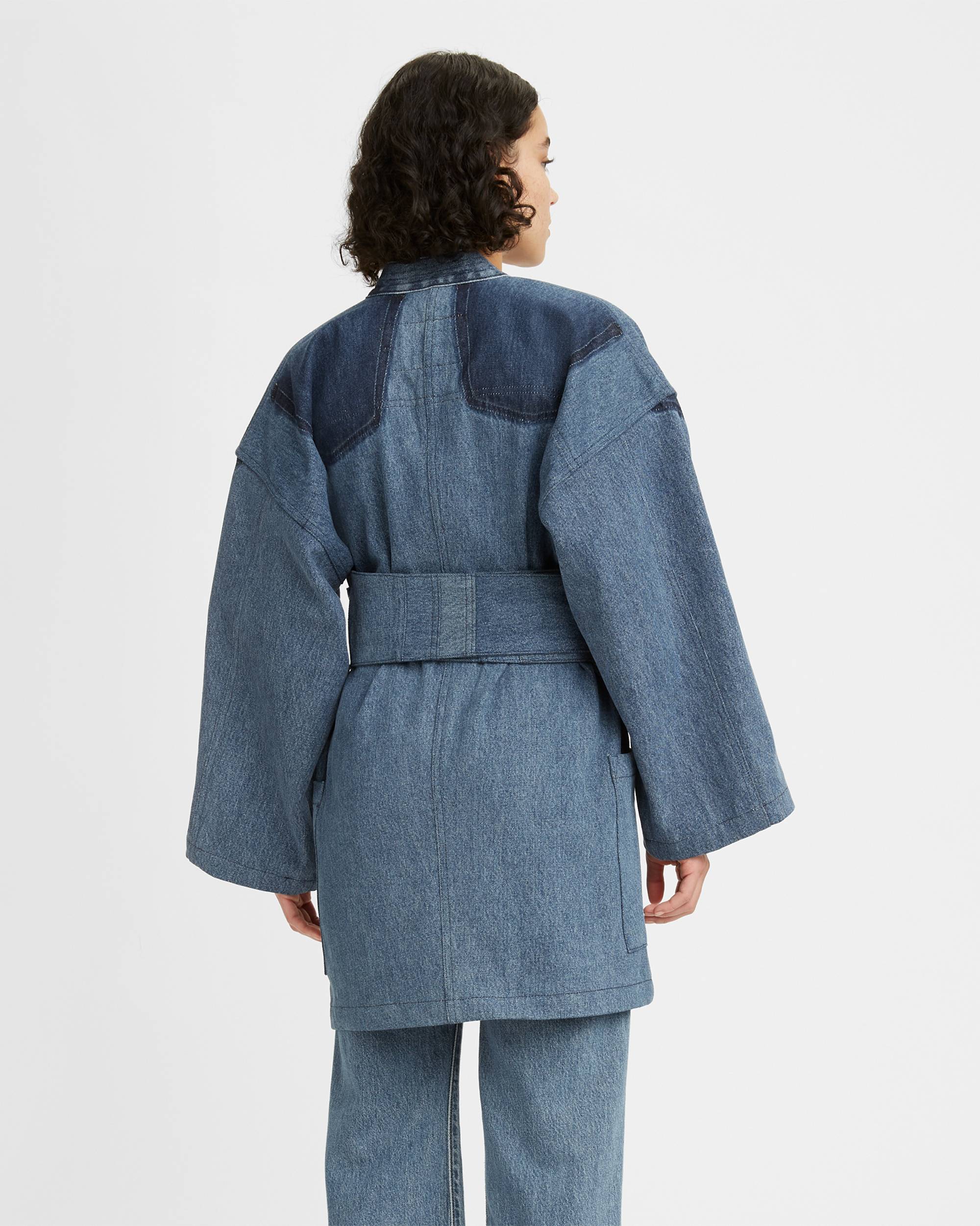 Levi's® X Naomi Osaka Denim Kimono Jacket And Obi Set - Blue Levi's® X Naomi Osaka Denim Kimono Jacket And Obi Set - Blue