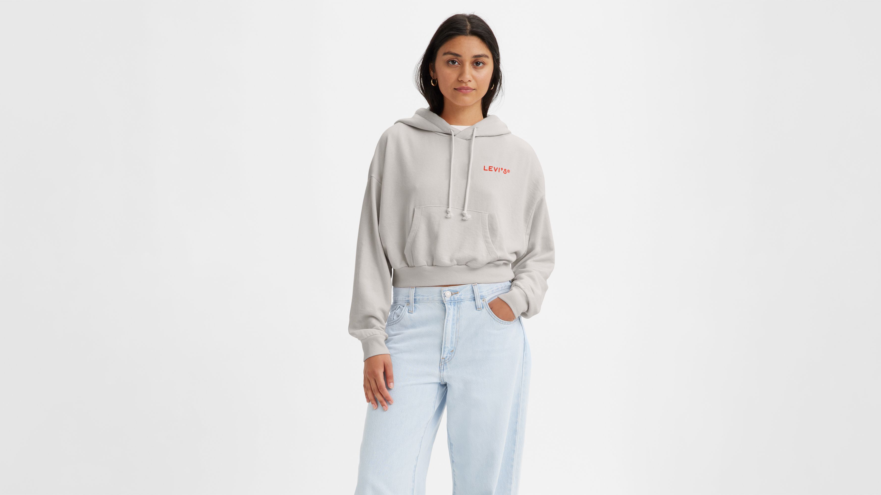 Graphic Laundry Day Hoodie - White | Levi's® US