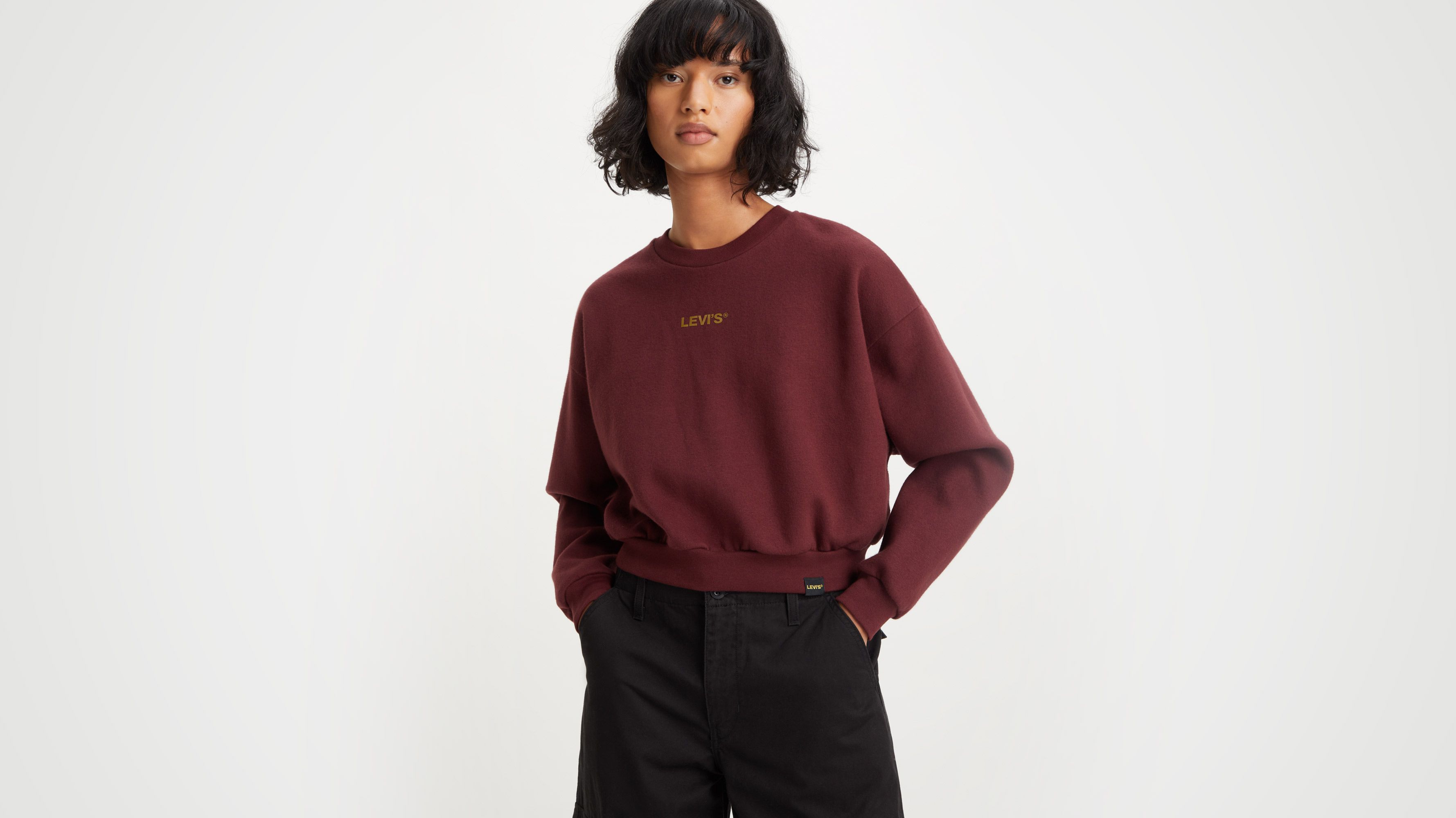 Graphic Laundry Sweatshirt - Red | Levi's® GB