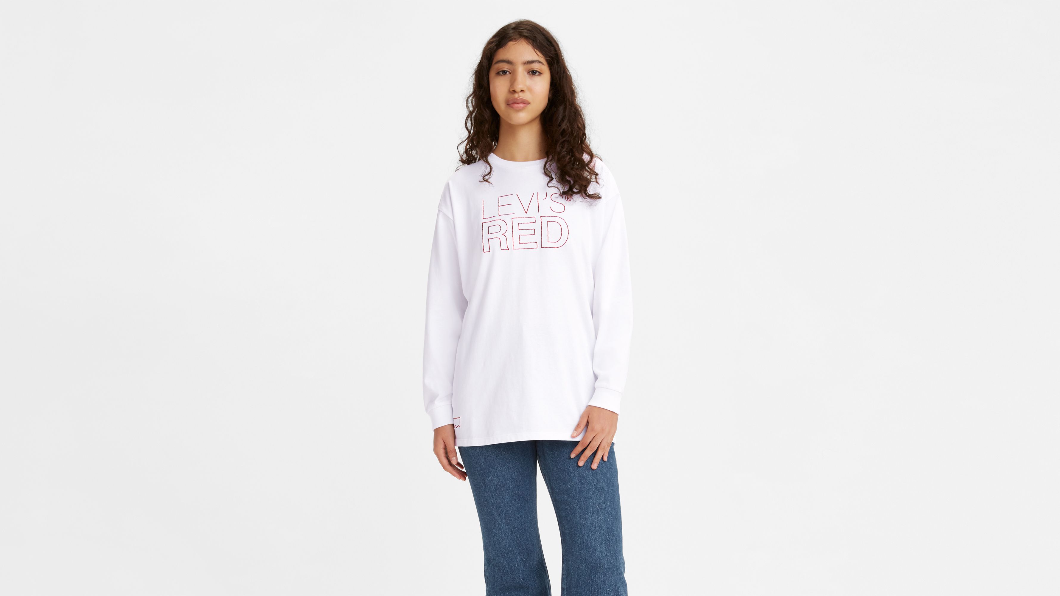 Levi’s® Red™ Roadtrip Tee - White | Levi's® LV