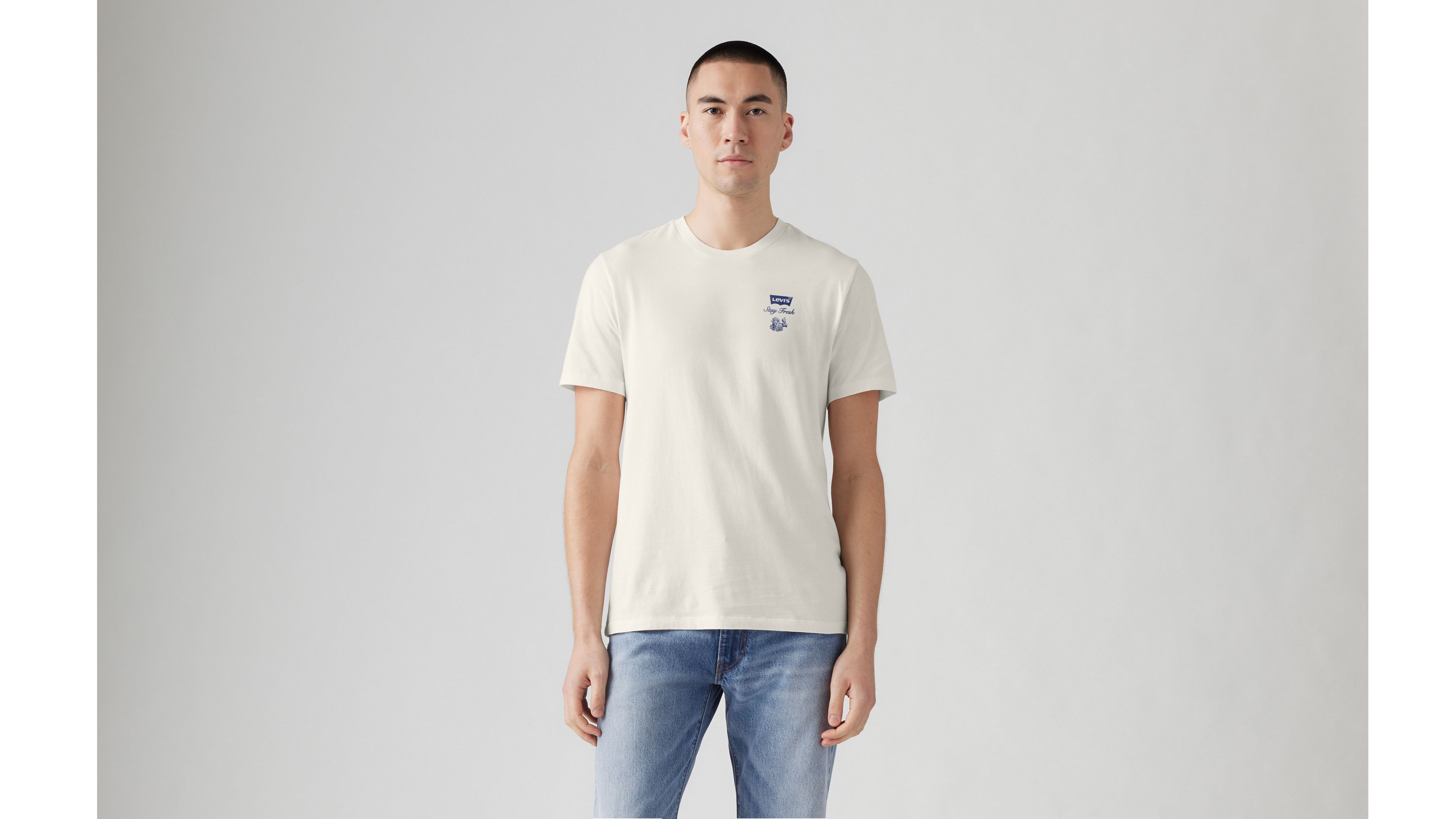 Camiseta Graphic Crewneck - Blanco | Levi's® ES