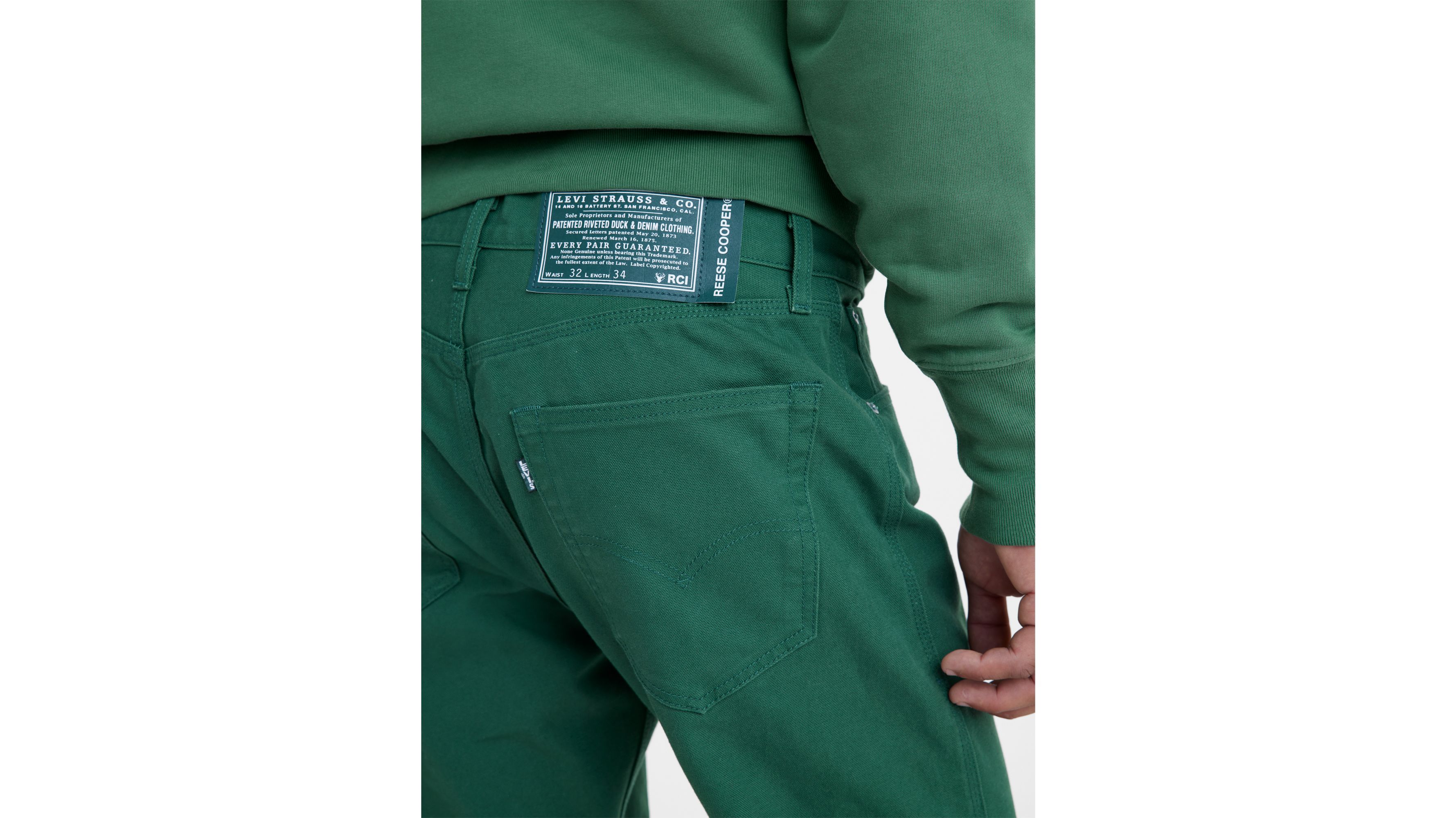 Levi's® X Reese Cooper Straight Fit Jeans - Green | Levi's® US