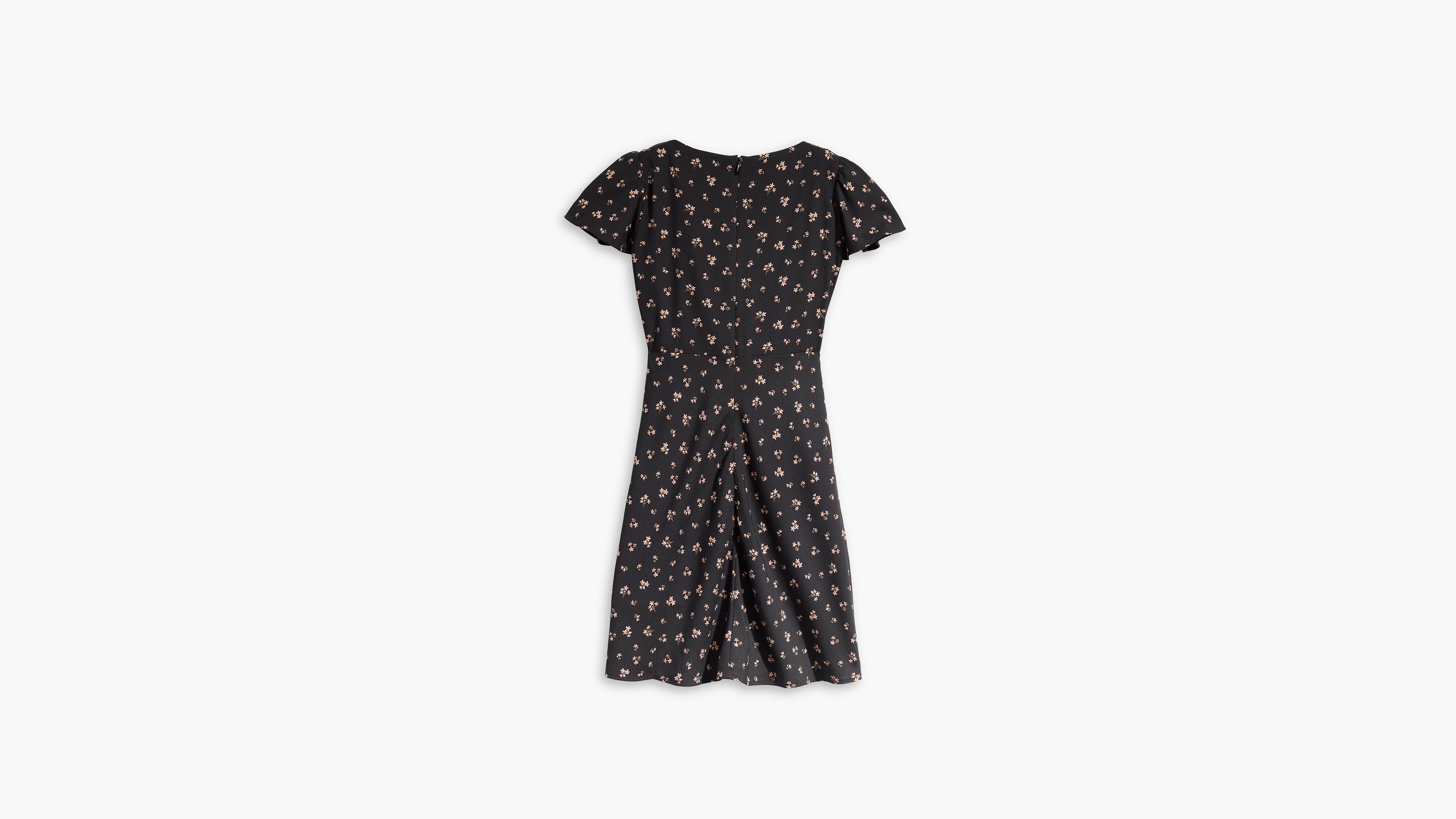 Skylar Flutter Sleeve Dress - Black | Levi's® US