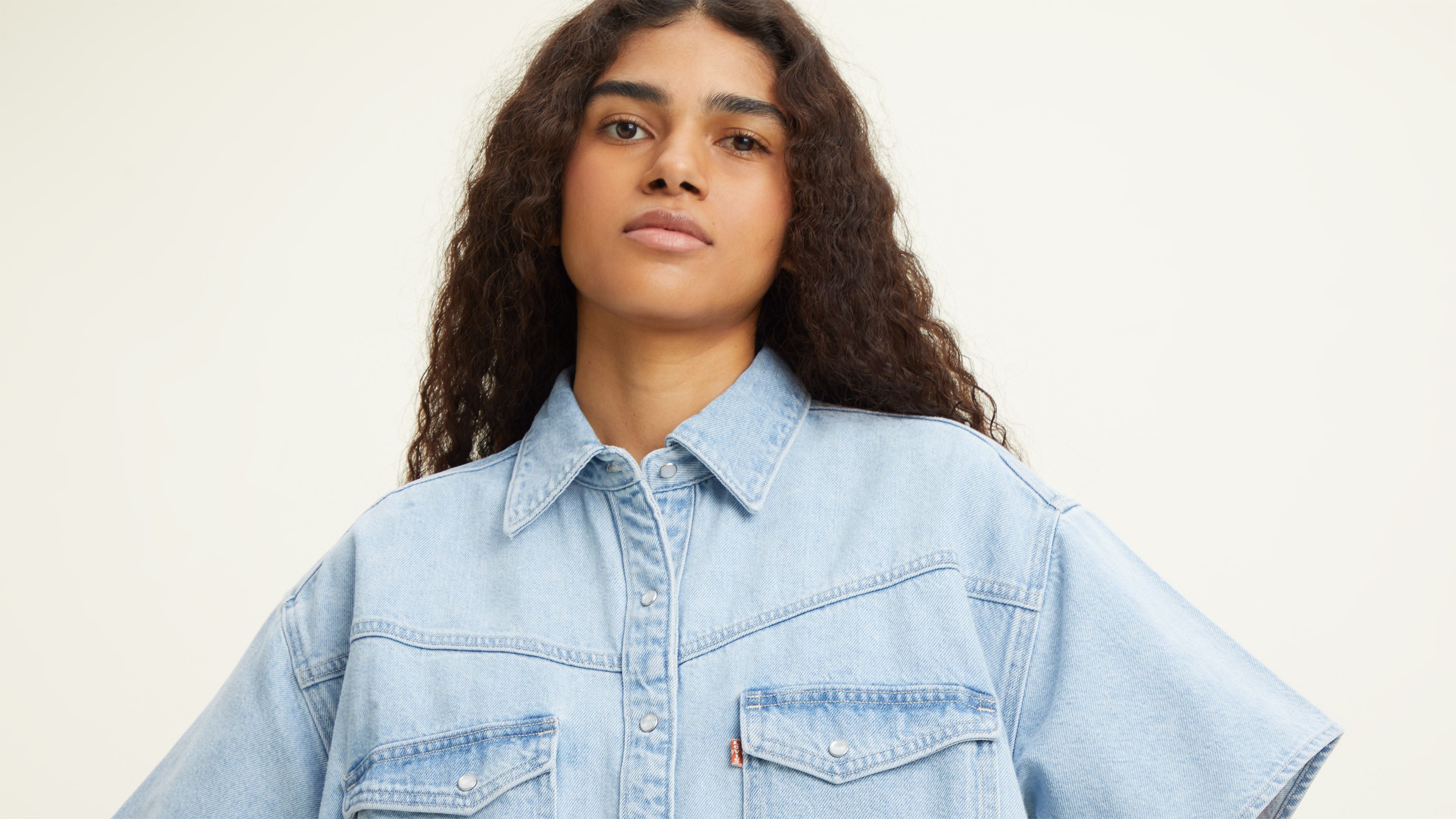 Elowen Western Klänning - Blå | Levi's® SE