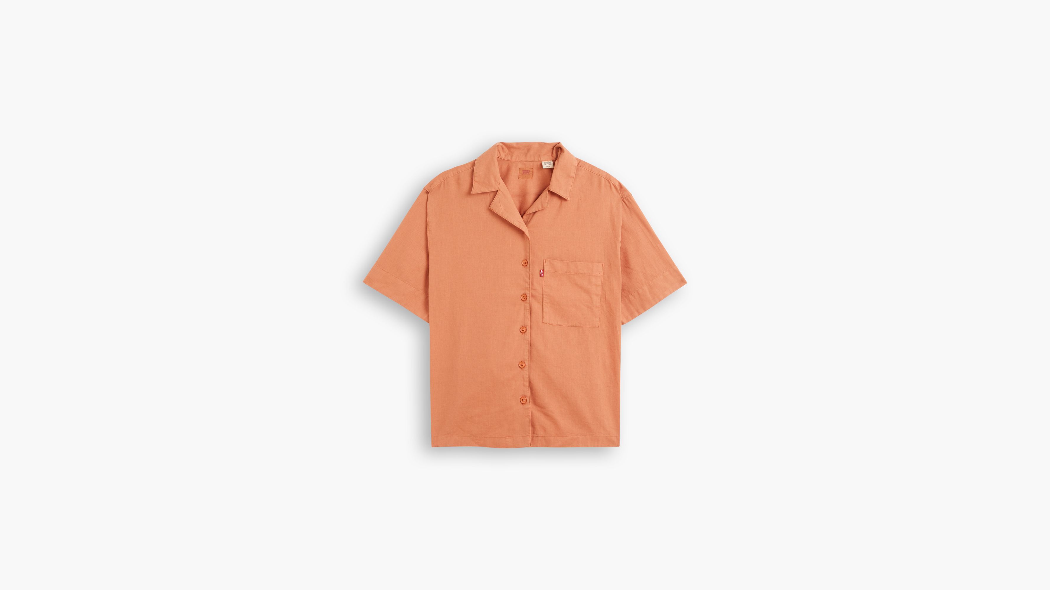 Ari Short Sleeve Resort Shirt - Orange | Levi's® LI