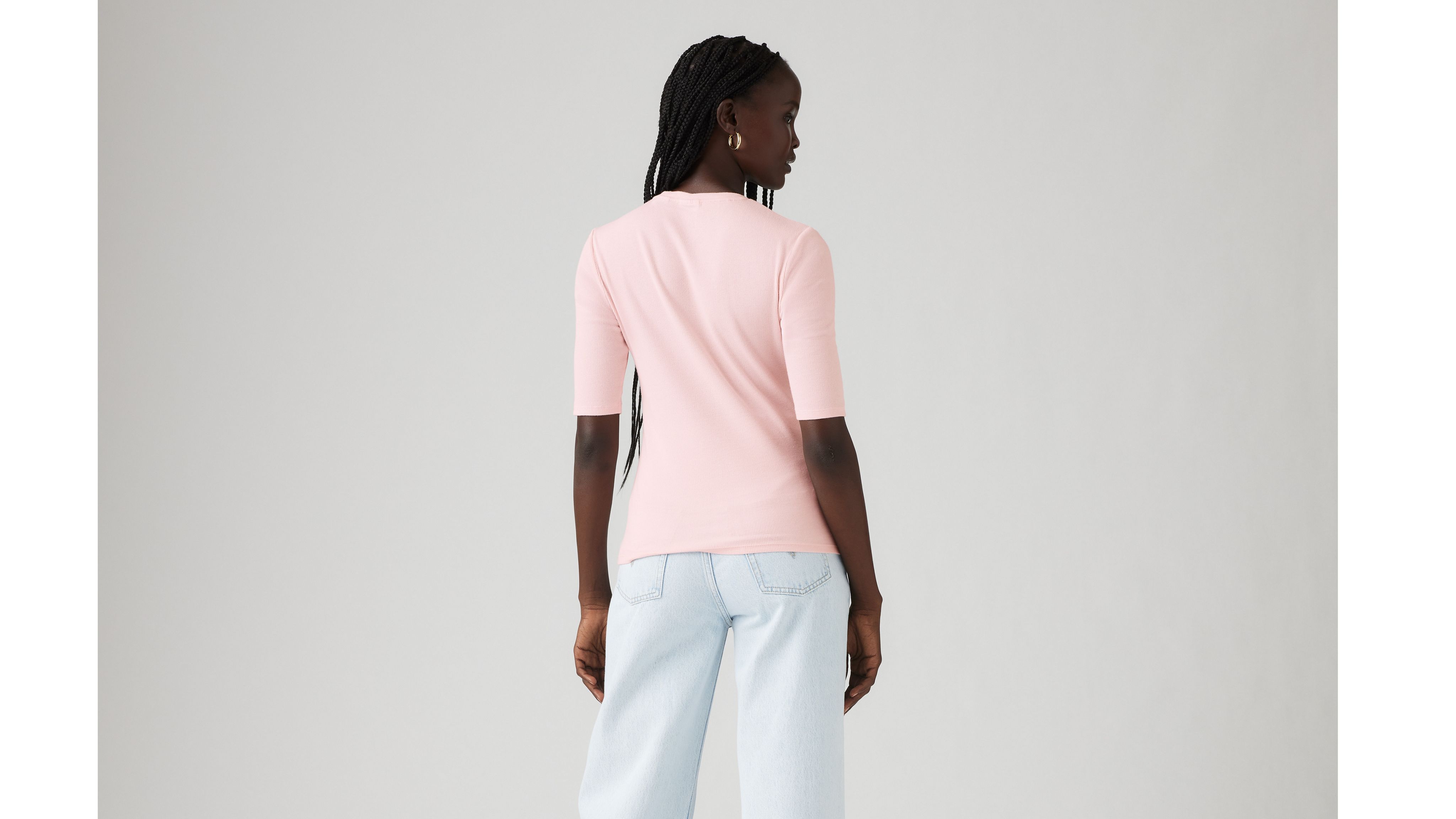 Luca Slim Tee - Pink | Levi's® GB