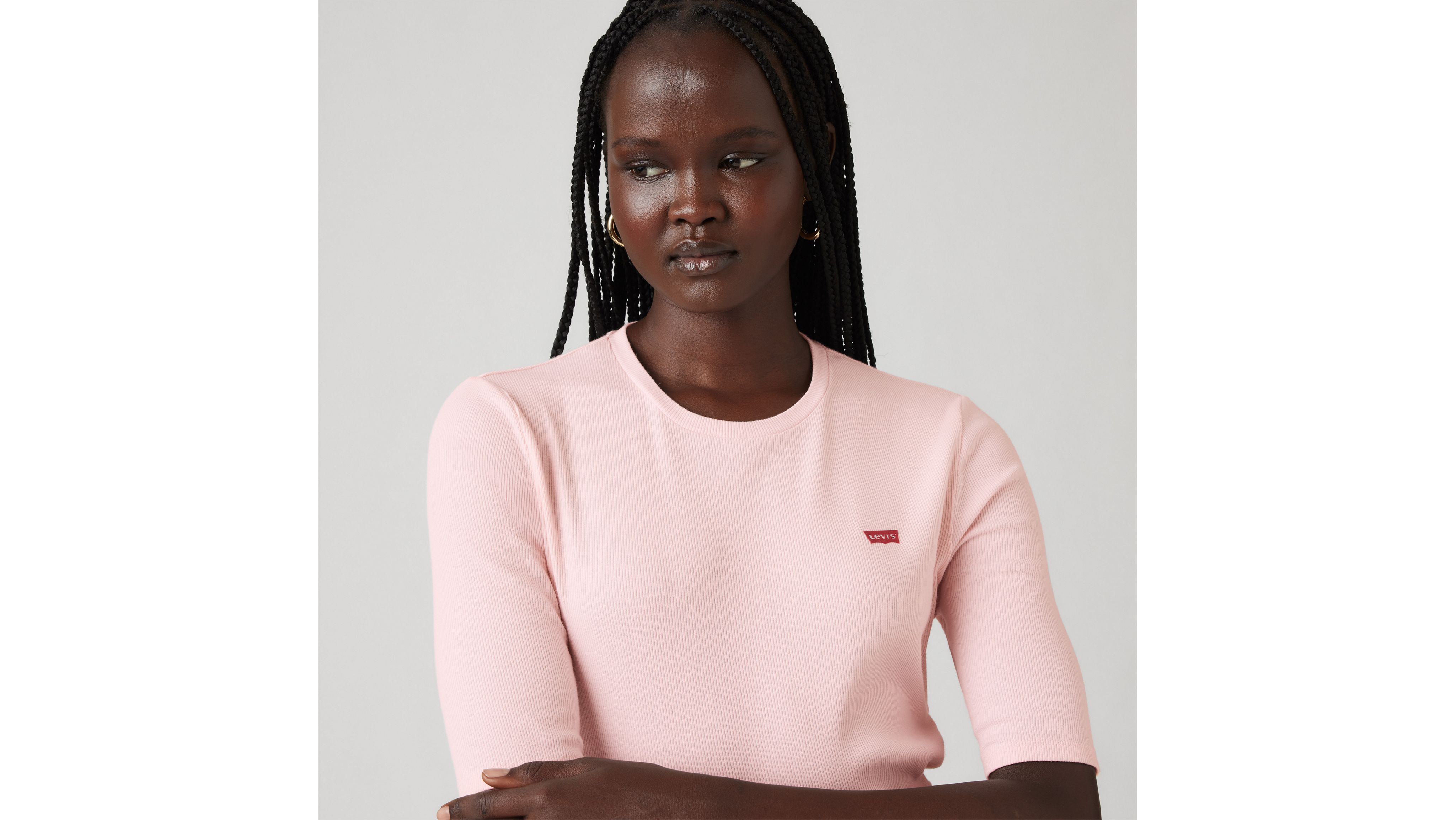 Luca Slim Tee - Pink | Levi's® FR