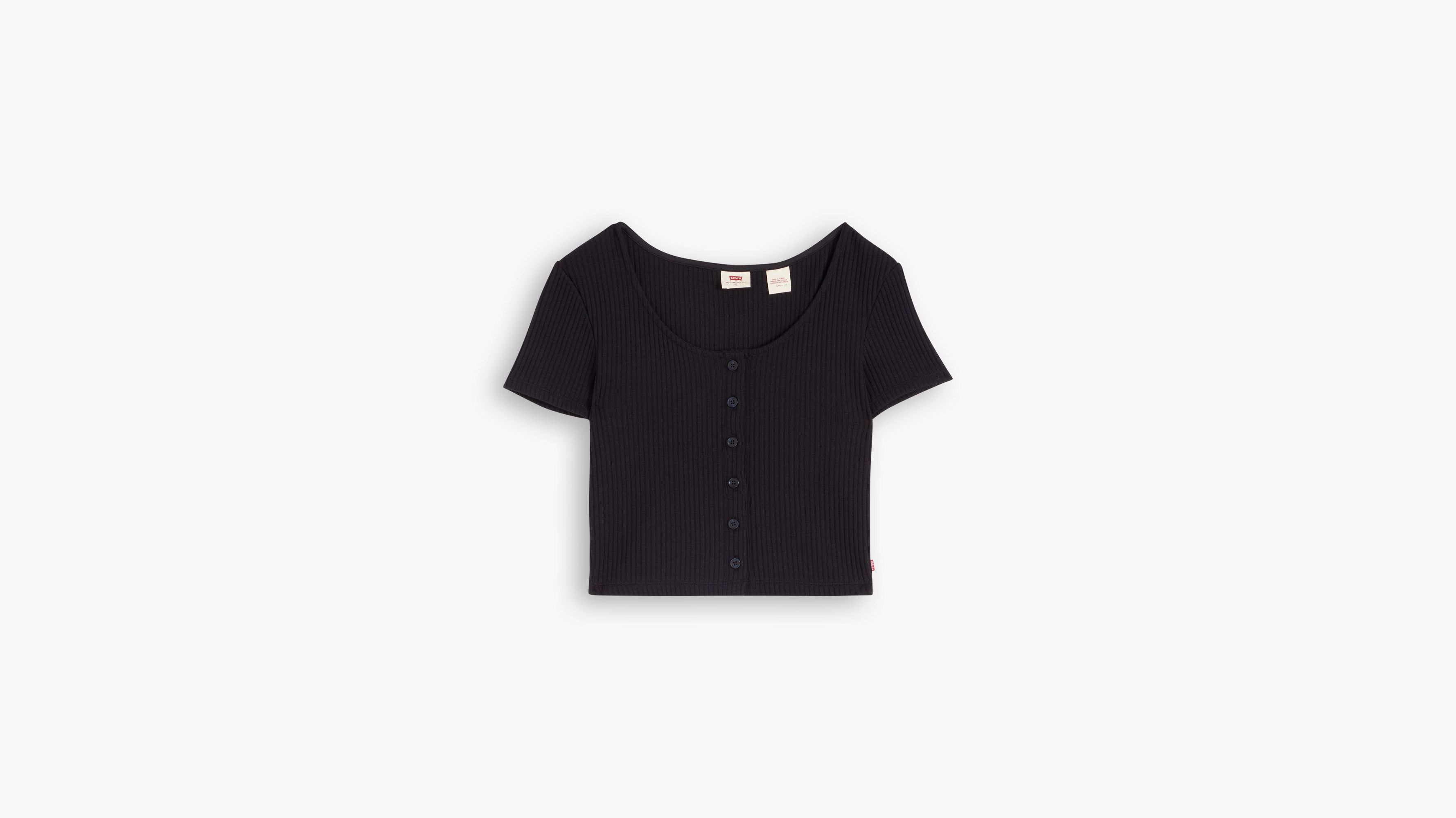 Short Sleeve Rach Top - Black | Levi's® US
