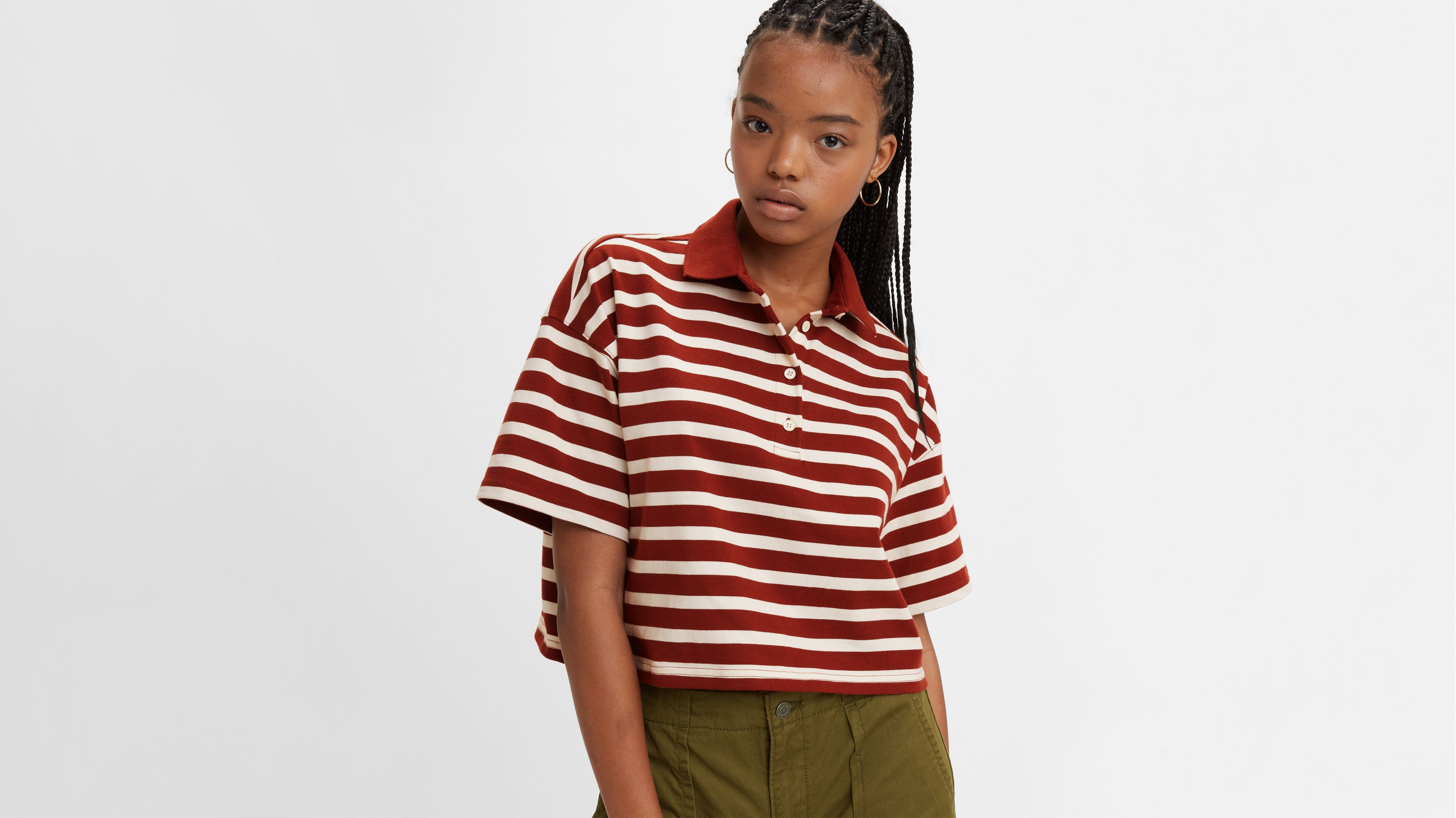 Astrid Polo Shirt - Red | Levi's® US
