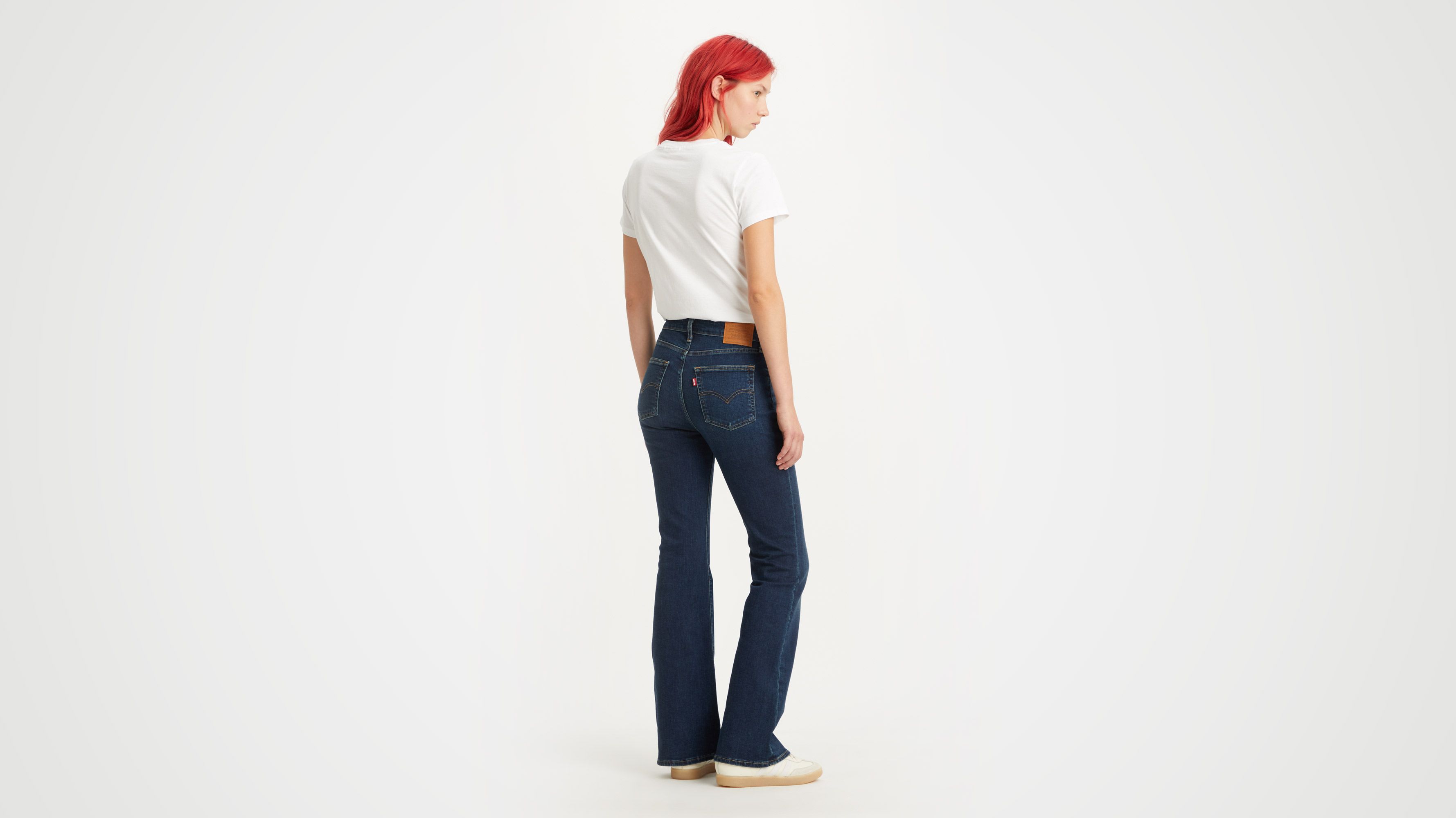 726™ High Rise Flare Jeans - Blue | Levi's® BG