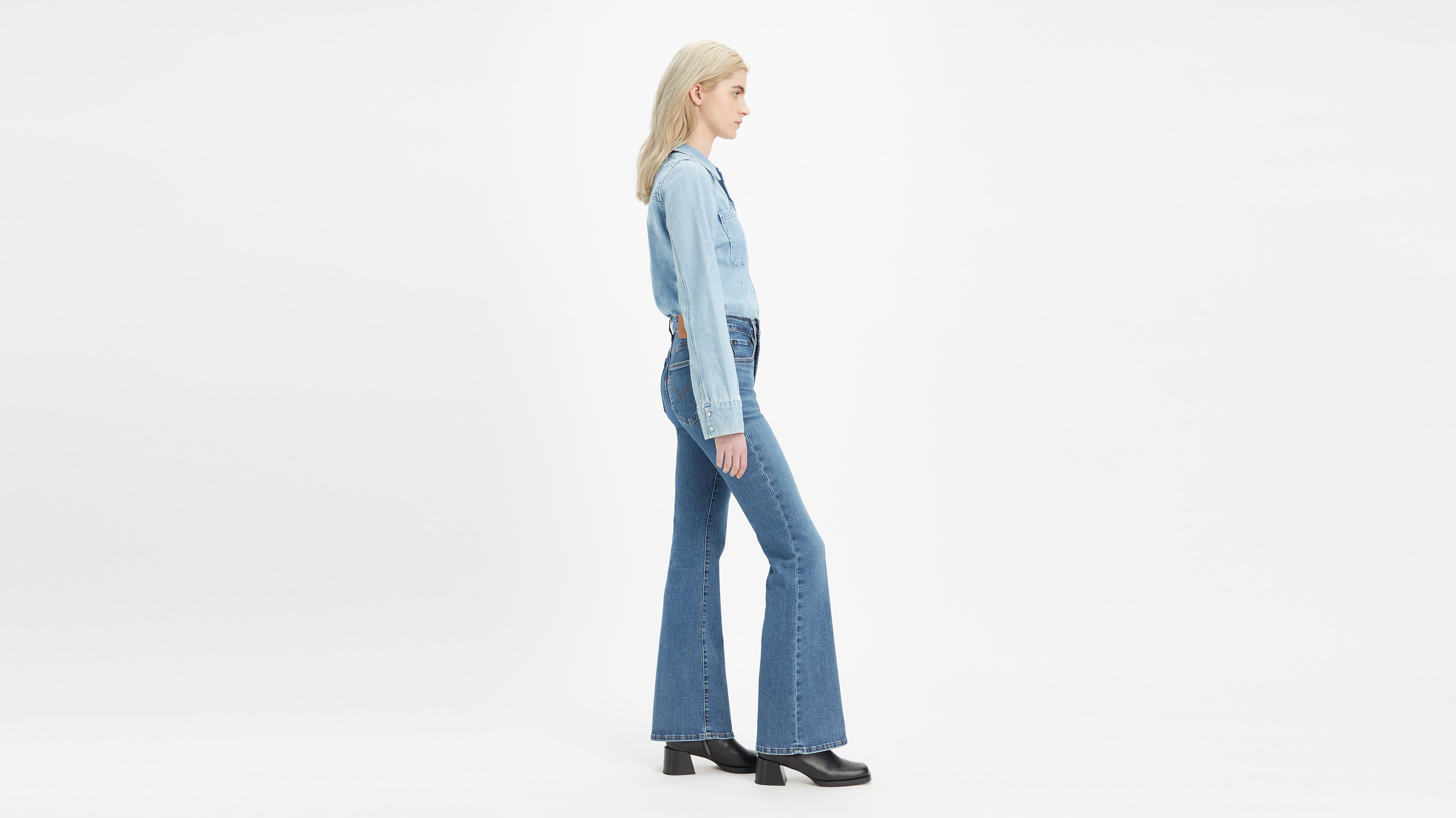 726 High Rise Flare Women's Jeans - Medium Wash | Levi's® US