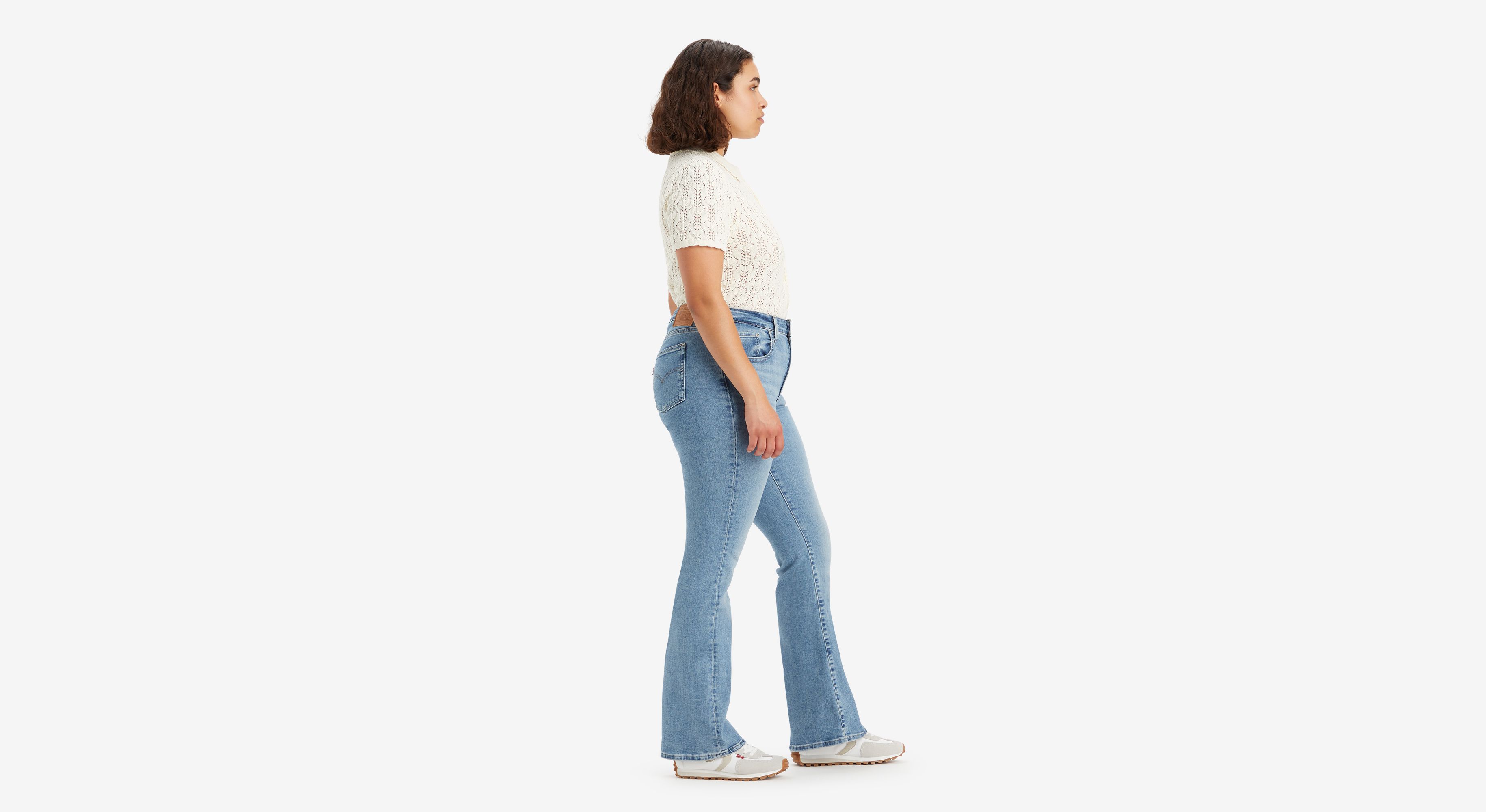 726™ High Rise Flare Jeans - Blue | Levi's® GB