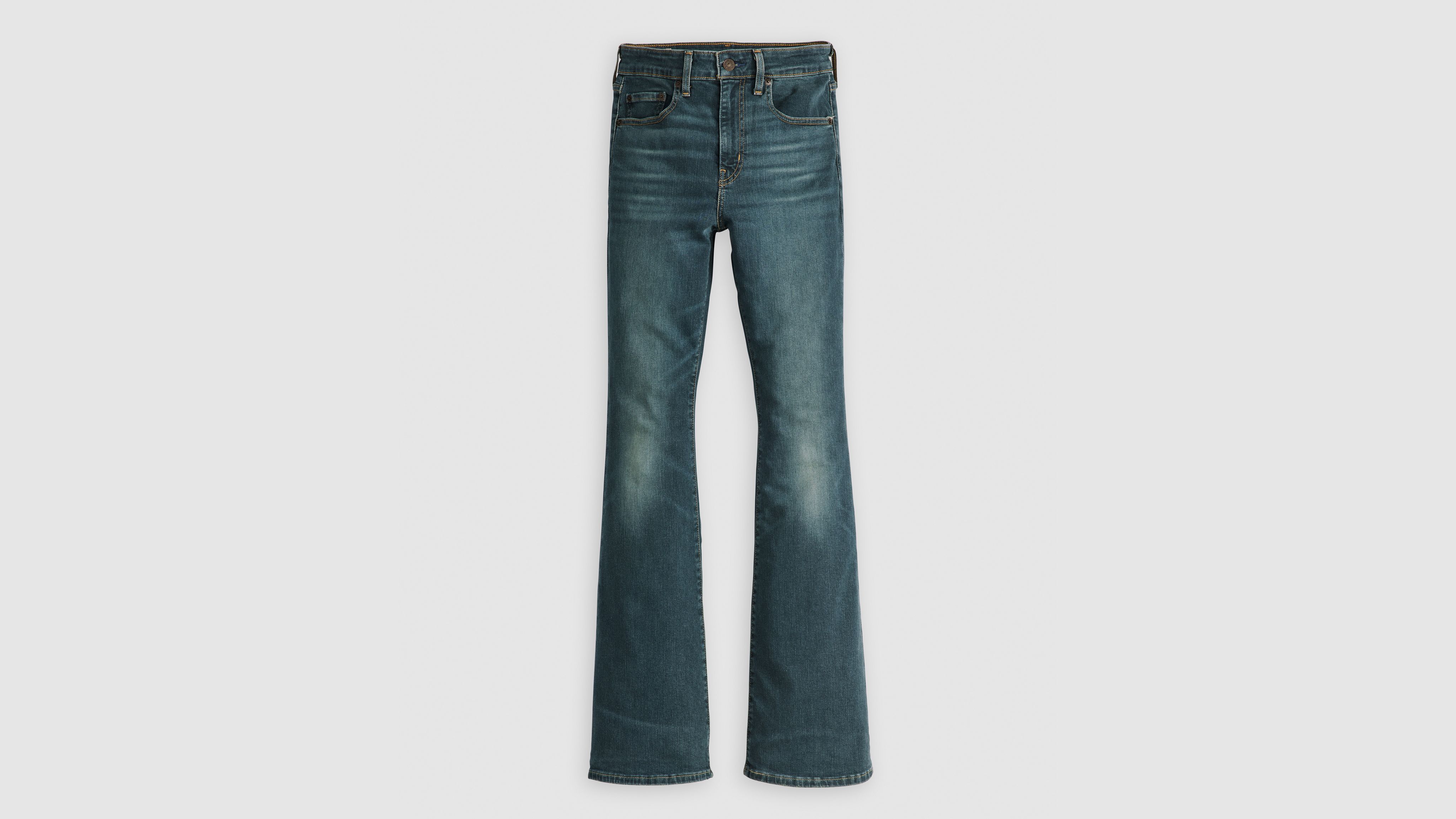 726™ High Rise Flare Jeans - Blue | Levi's® GB