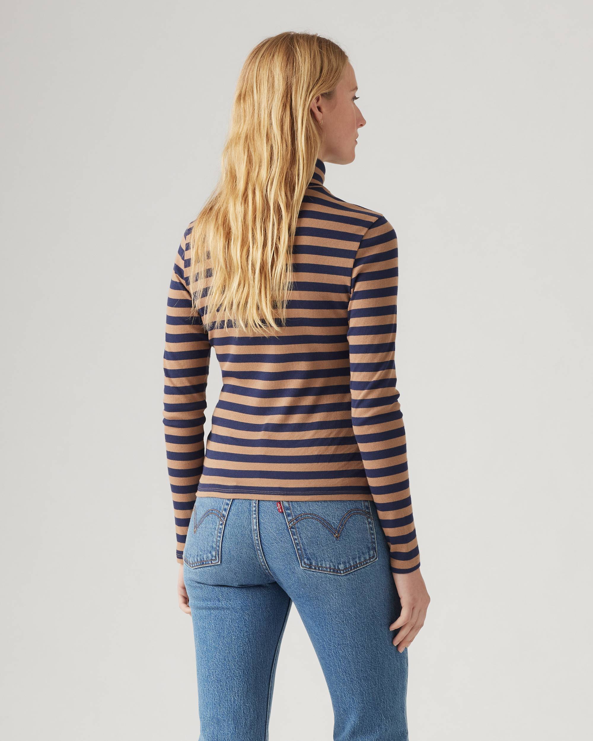 Moon Rib Turtleneck - Brown | Levi's® US Moon Rib Turtleneck - Brown | Levi's® US