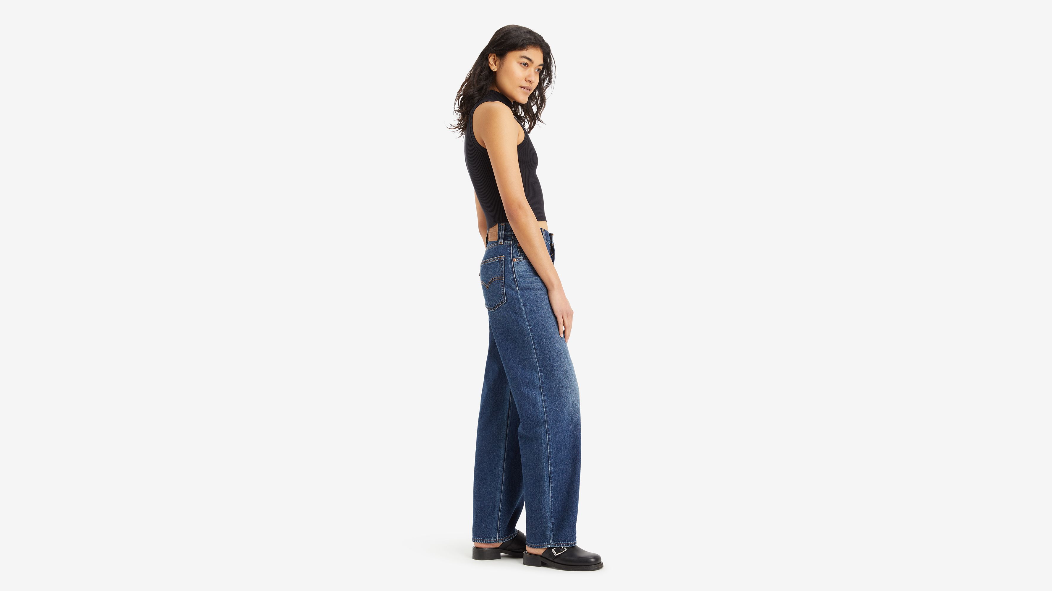 Baggy Dad Women's Jeans - Dark Wash | Levi's® CA