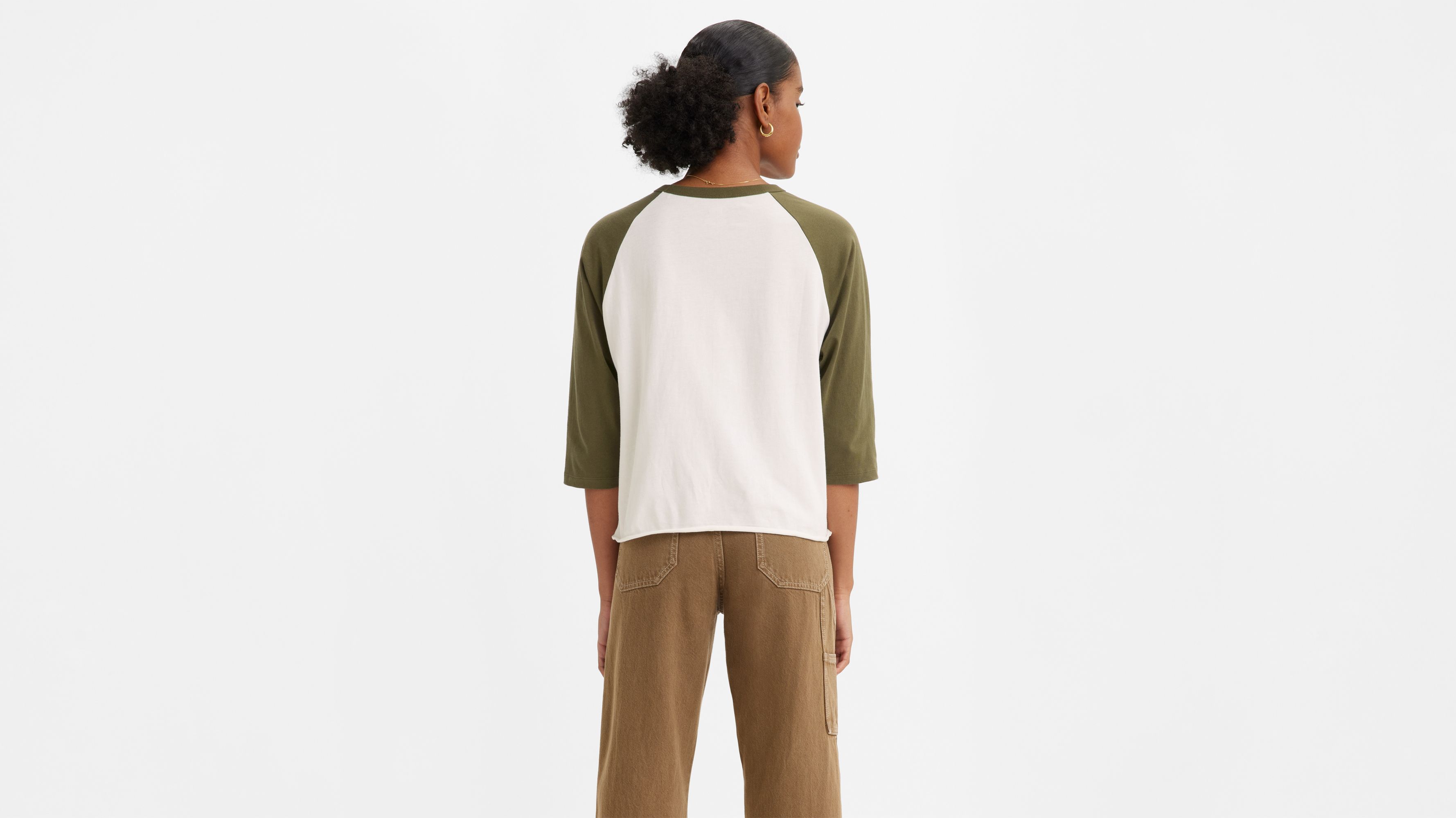 Graphic Baseball Tee - Green | Levi's® CA