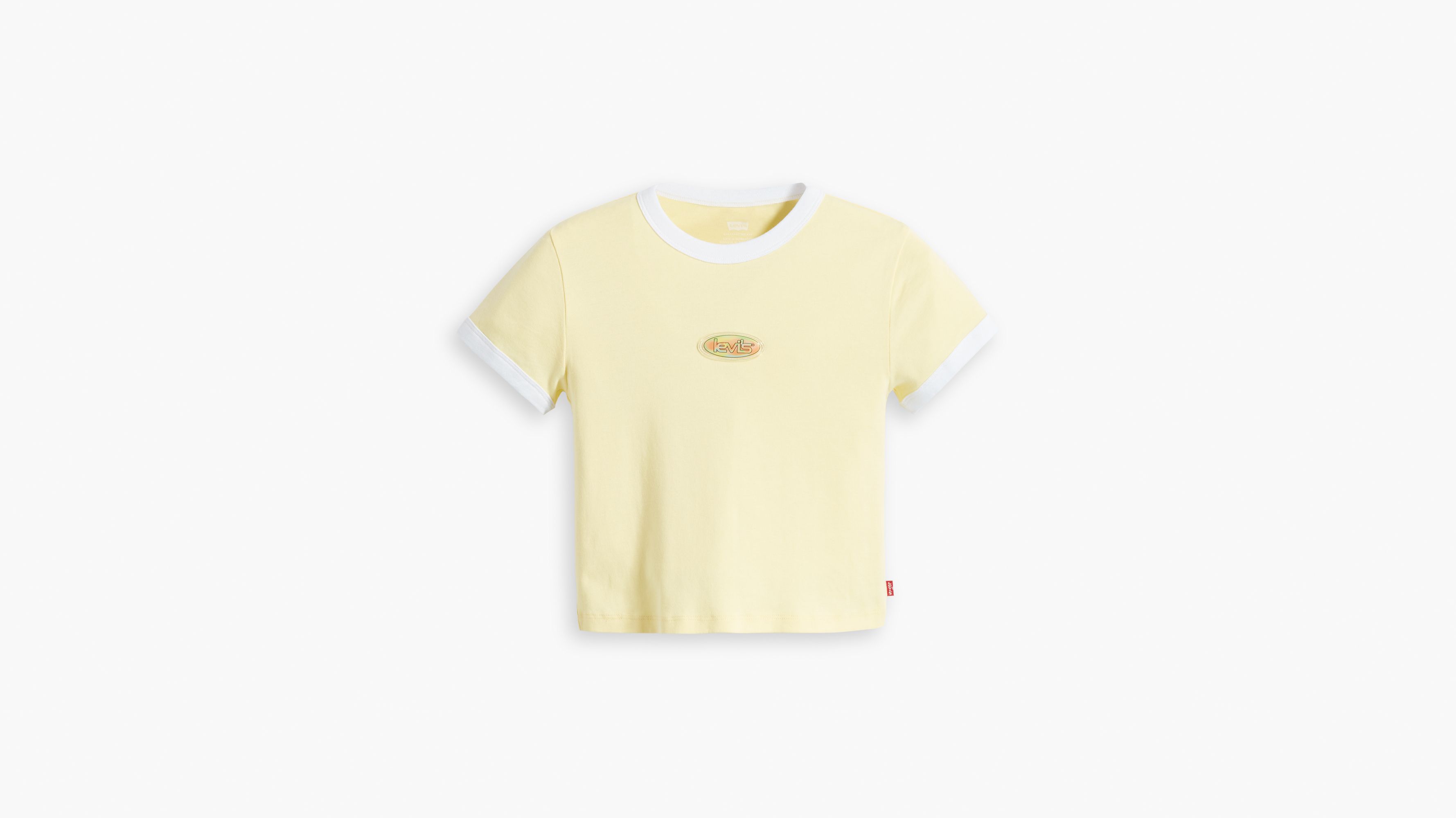 Graphic Ringer Mini Tee - Yellow | Levi's® US