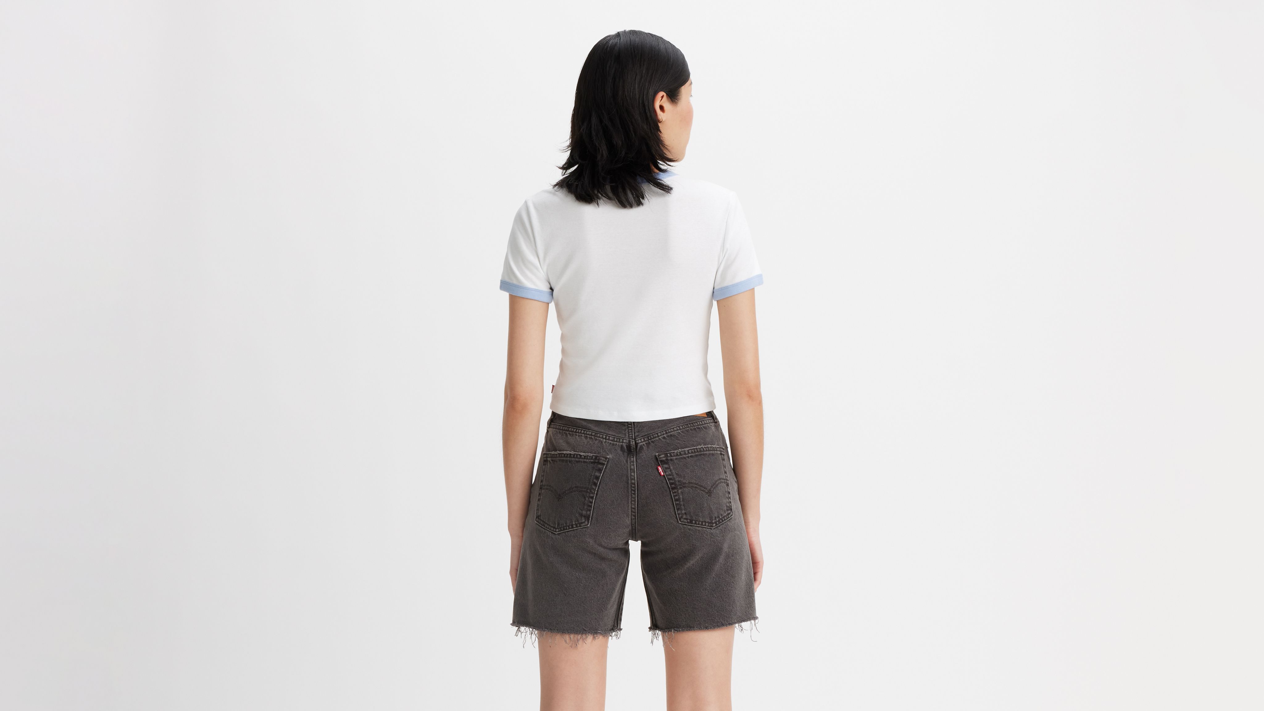 Graphic Ringer Mini T-shirt - White | Levi's® US