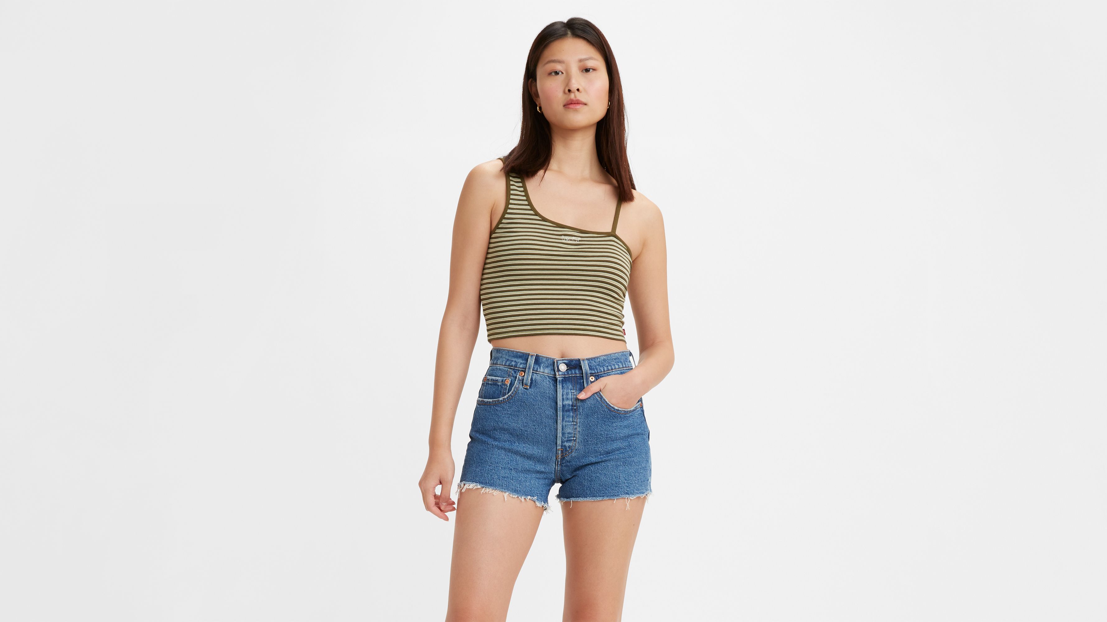 Hoop Tank Top - Green | Levi's® US