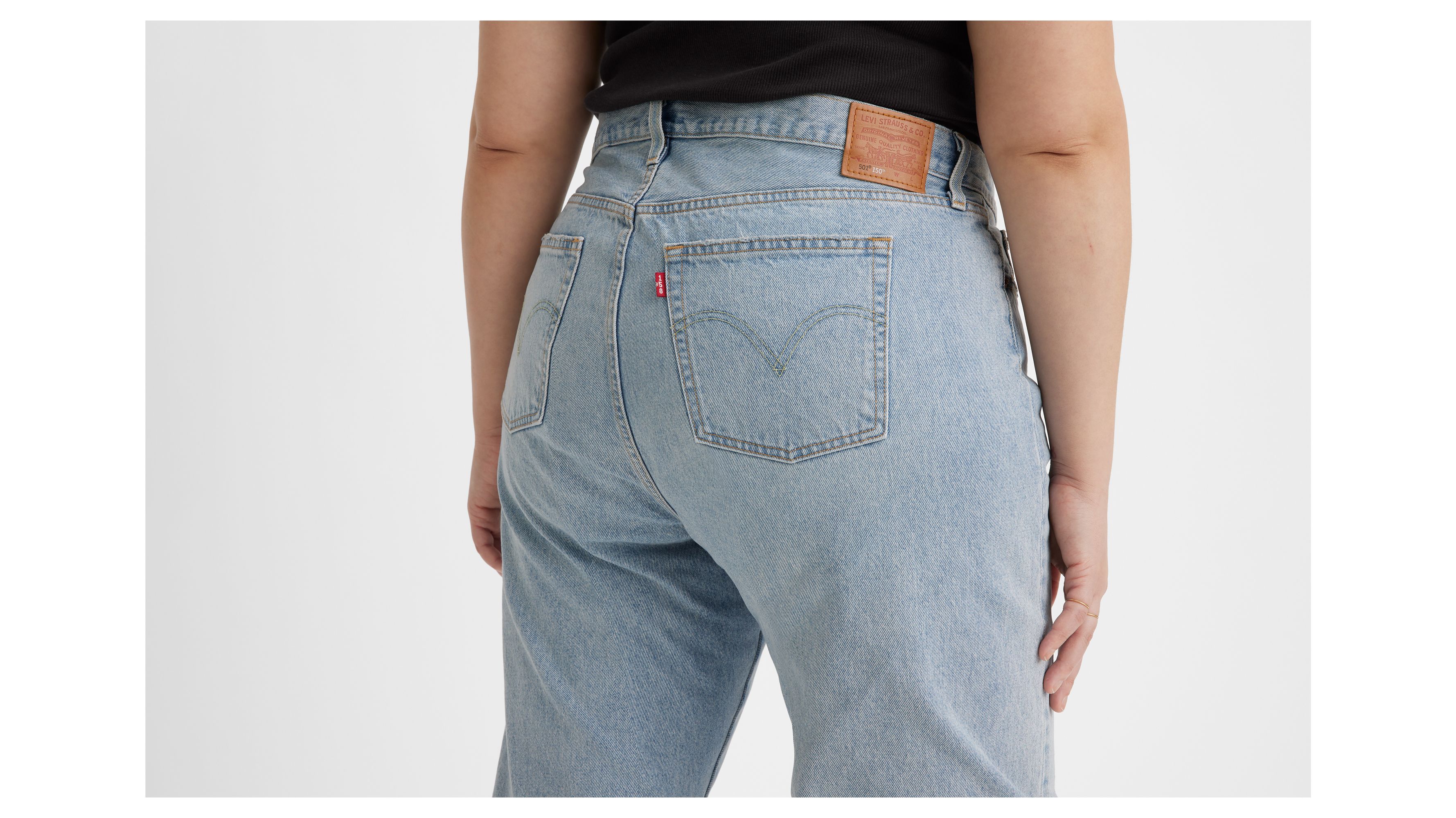 501® Original Fit Patchwork Women's Jeans (plus Size) - Light Wash ...