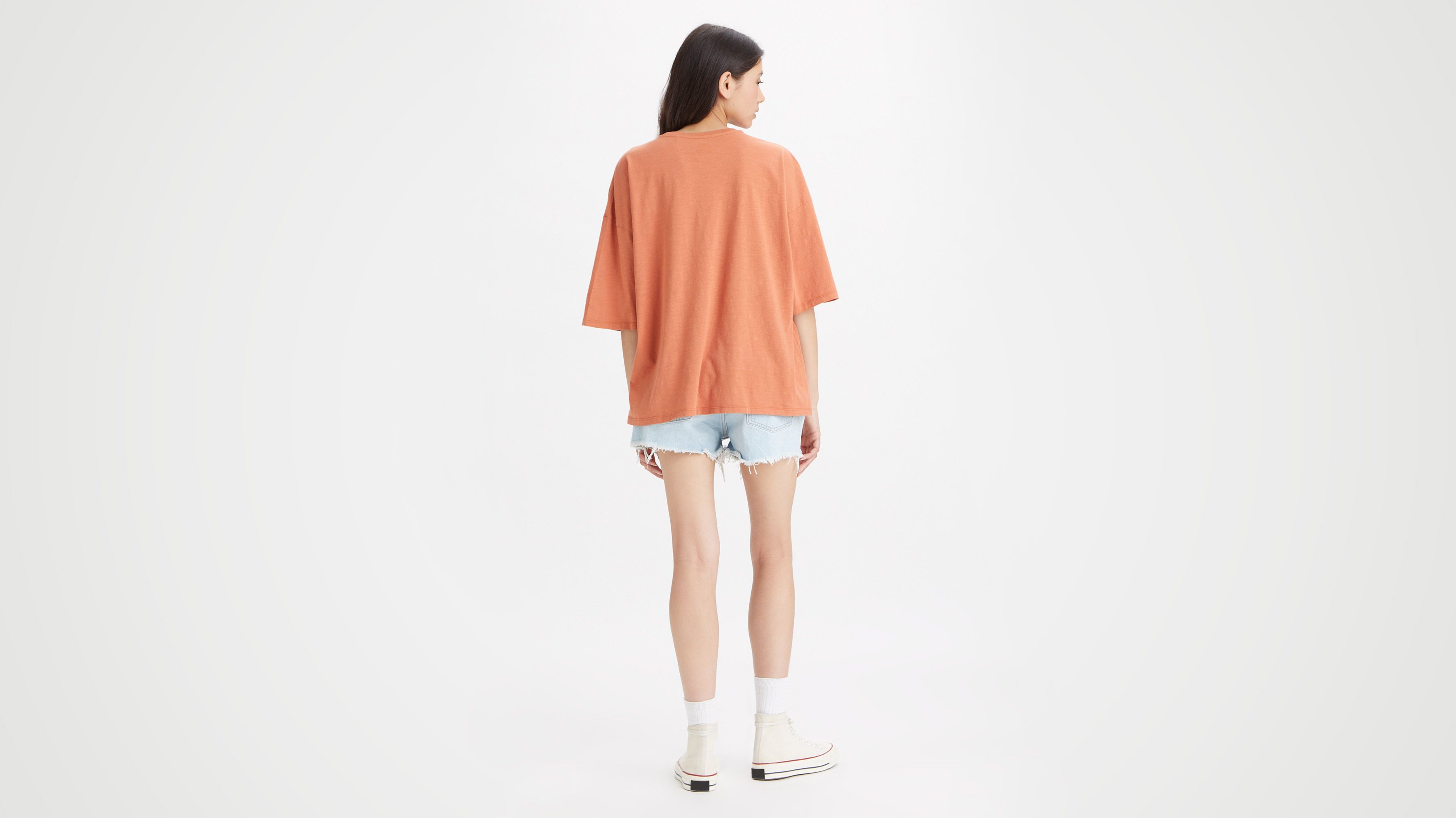 Graphic Drapey Tee - Orange | Levi's® XK
